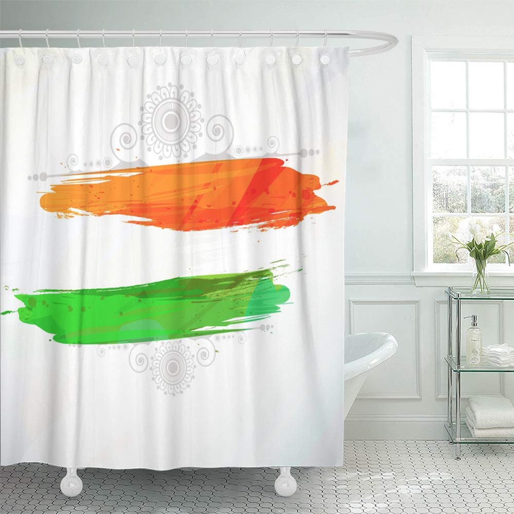 PKNMT Tri Color Based Grunge Design with Floral on The Occasion of ...