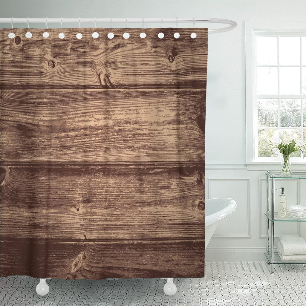 PKNMT Wood of The Natural Dark Wooden Timber Abstract Panel Shower ...