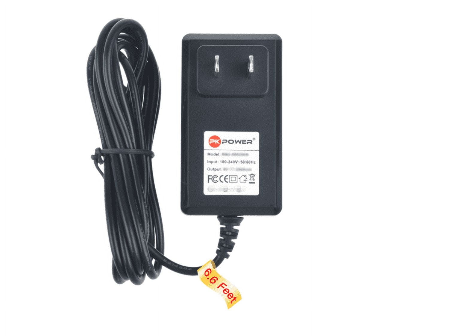 PKPOWER 6.6FT Cable AC / DC Adapter For Yealink SIP-T23G IP Phone Power ...
