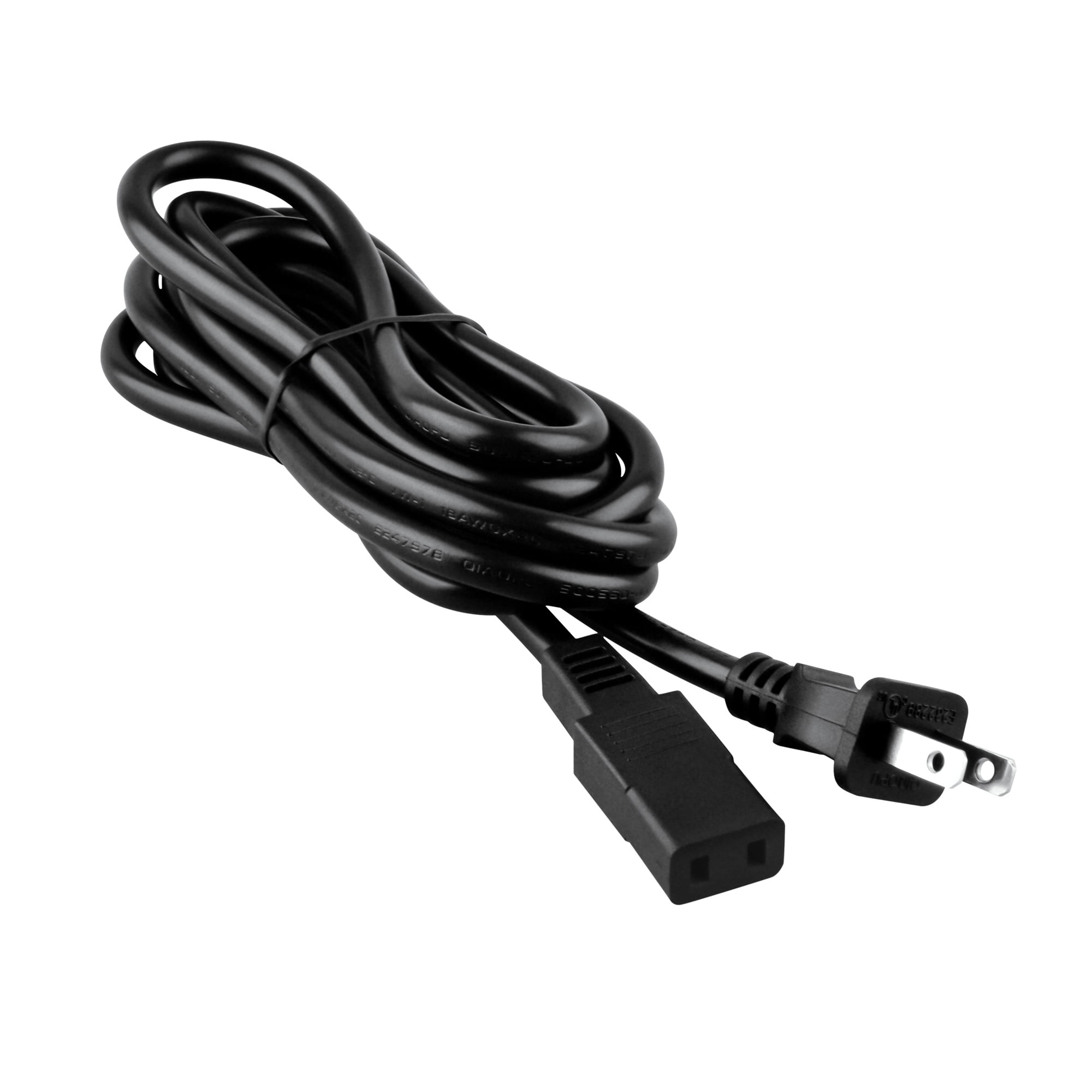 PKPOWER 8ft 2-Prong Square AC Power Cord Cable Replacement for Kenwood ...