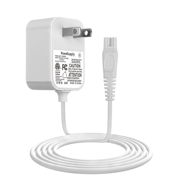 PKPOWER AC Adapter 15V 0.5A Power Adapter, 2-Pin AC DC Adapter Charger ...