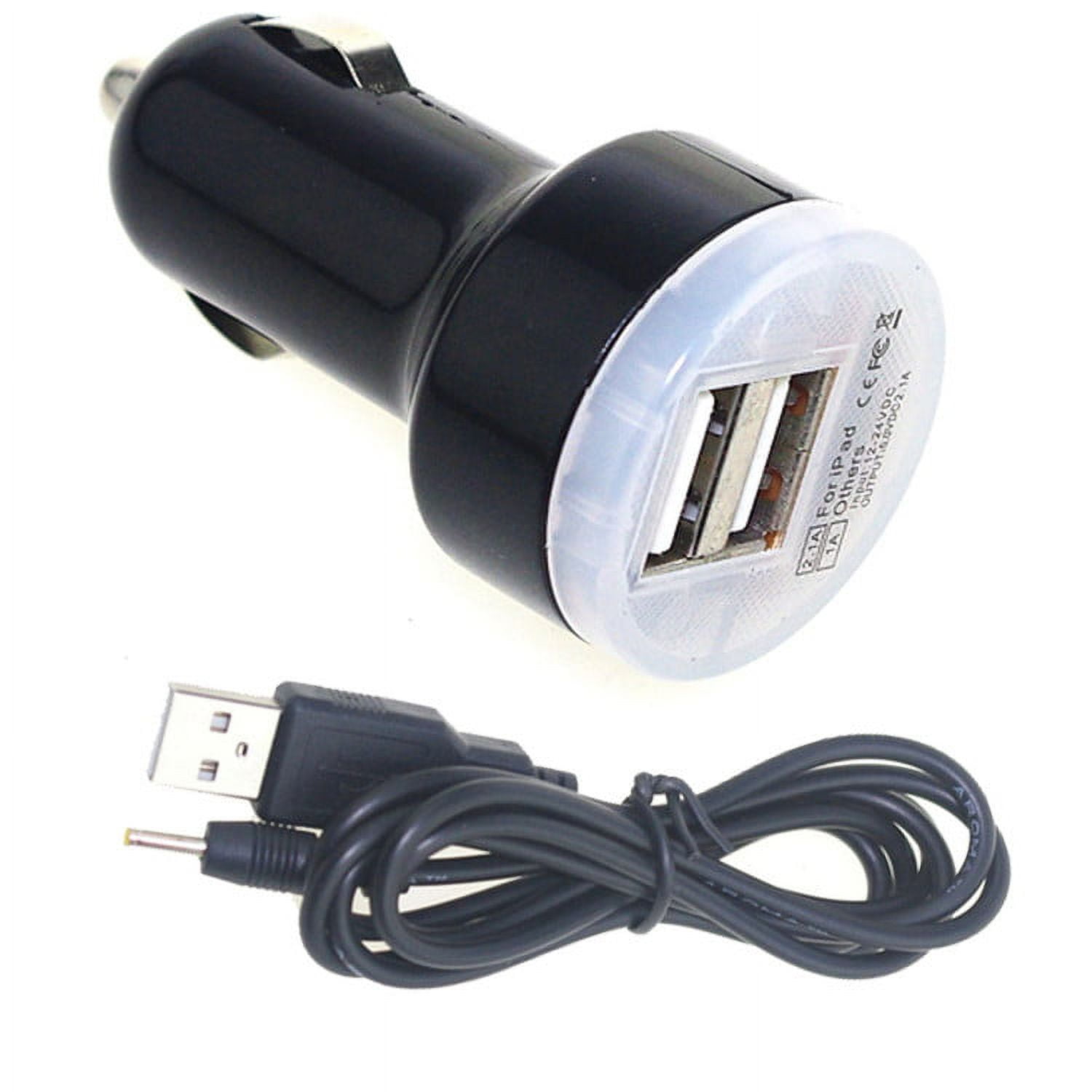 PKPOWER Charger Cable Car 12V DC to 5.0VDC Adapter + USB Cable For Ktec ...