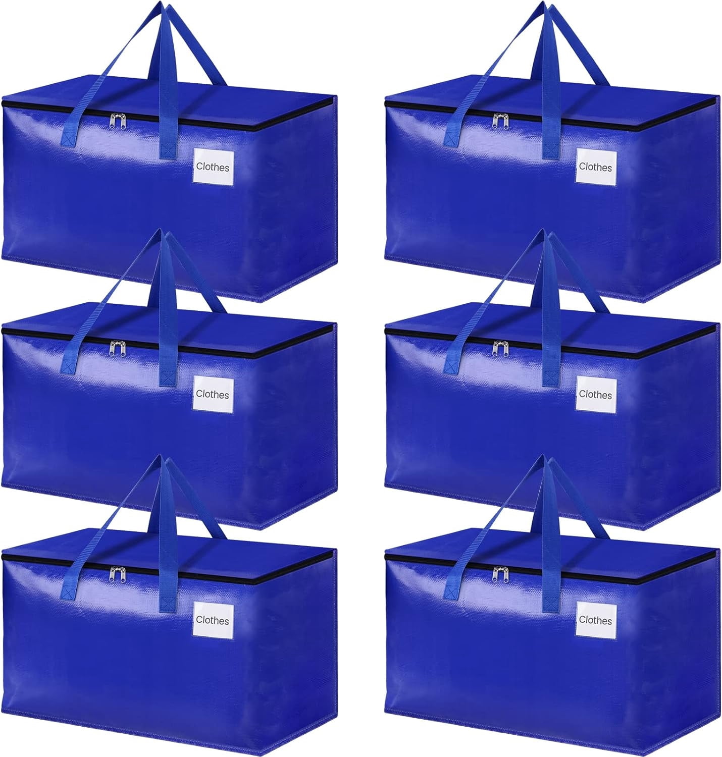 PKPOWER Moving Bags Heavy Duty with Strong Zippers and Handles ...