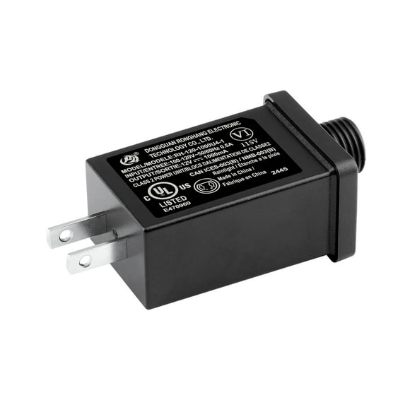 PKPOWER Replacement Inflatable Adapter, 12V 1A Class 2 Power Supply LED ...
