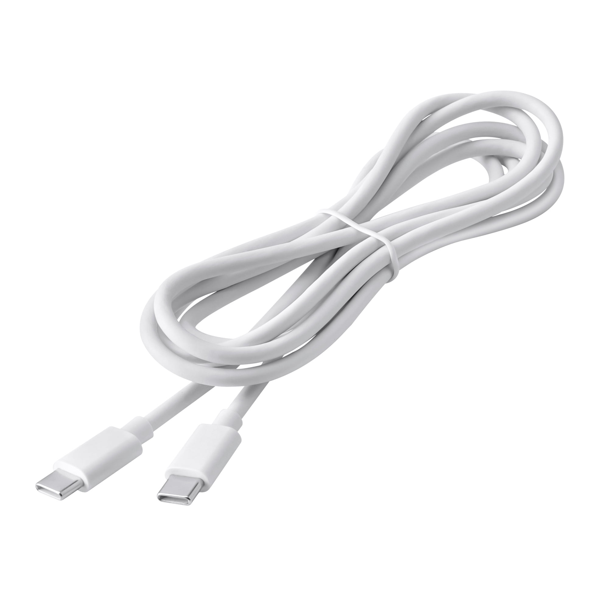 PKPOWER White 6ft 100W USB-C to USB-C Data Sync Power Adapter Charger ...
