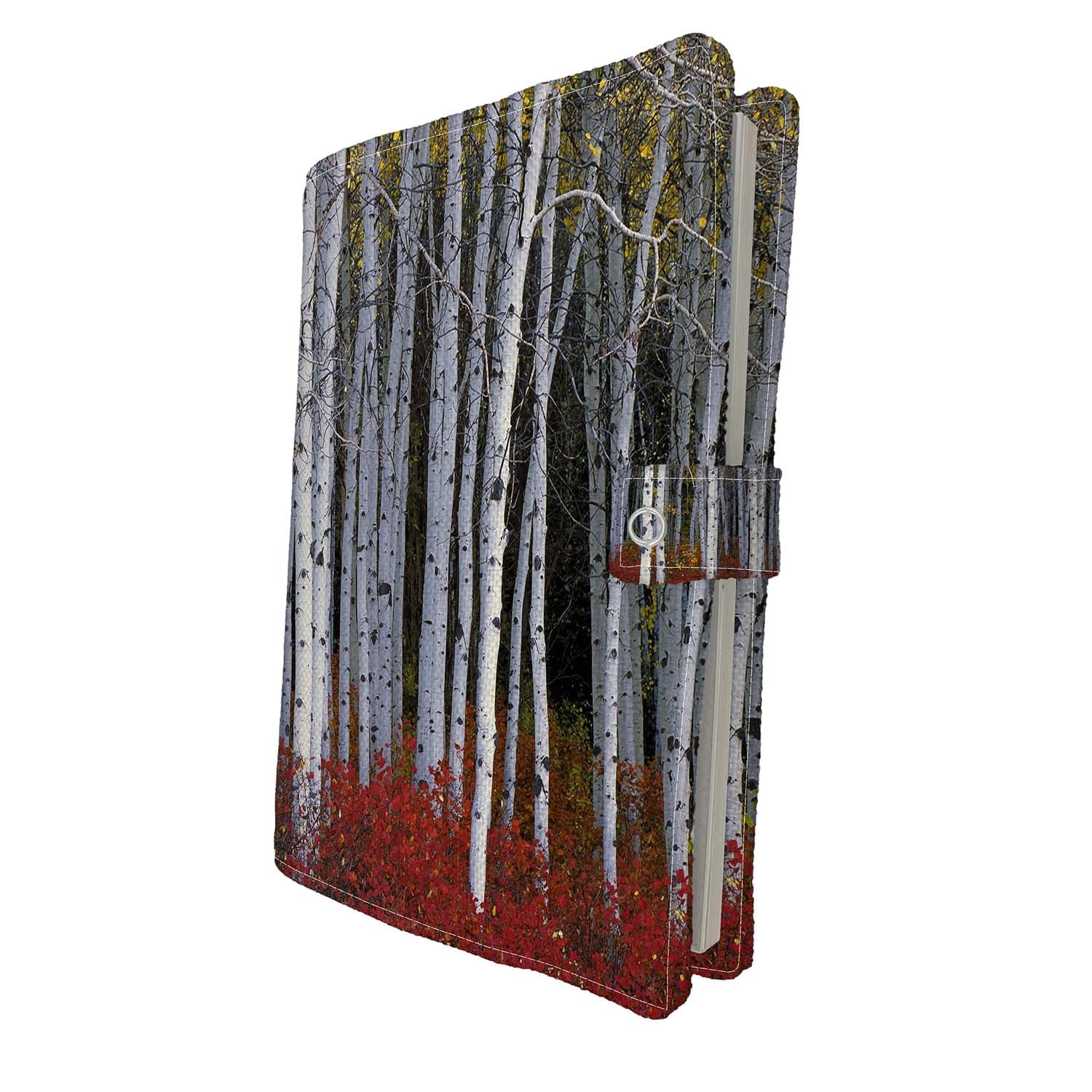 PKQWTM Autumn Tree Forest Beautiful Natural Autumn Foggy Tree Forest ...