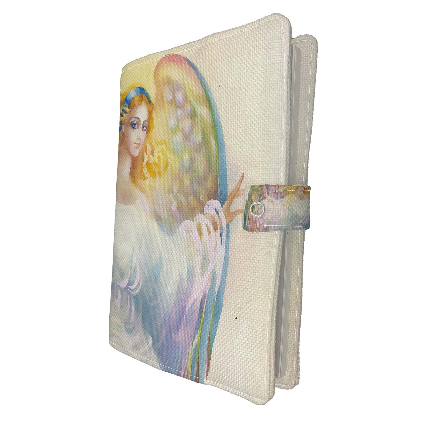 PKQWTM Beautiful angel with wings Book Cover Book Protector Book Sleeve ...