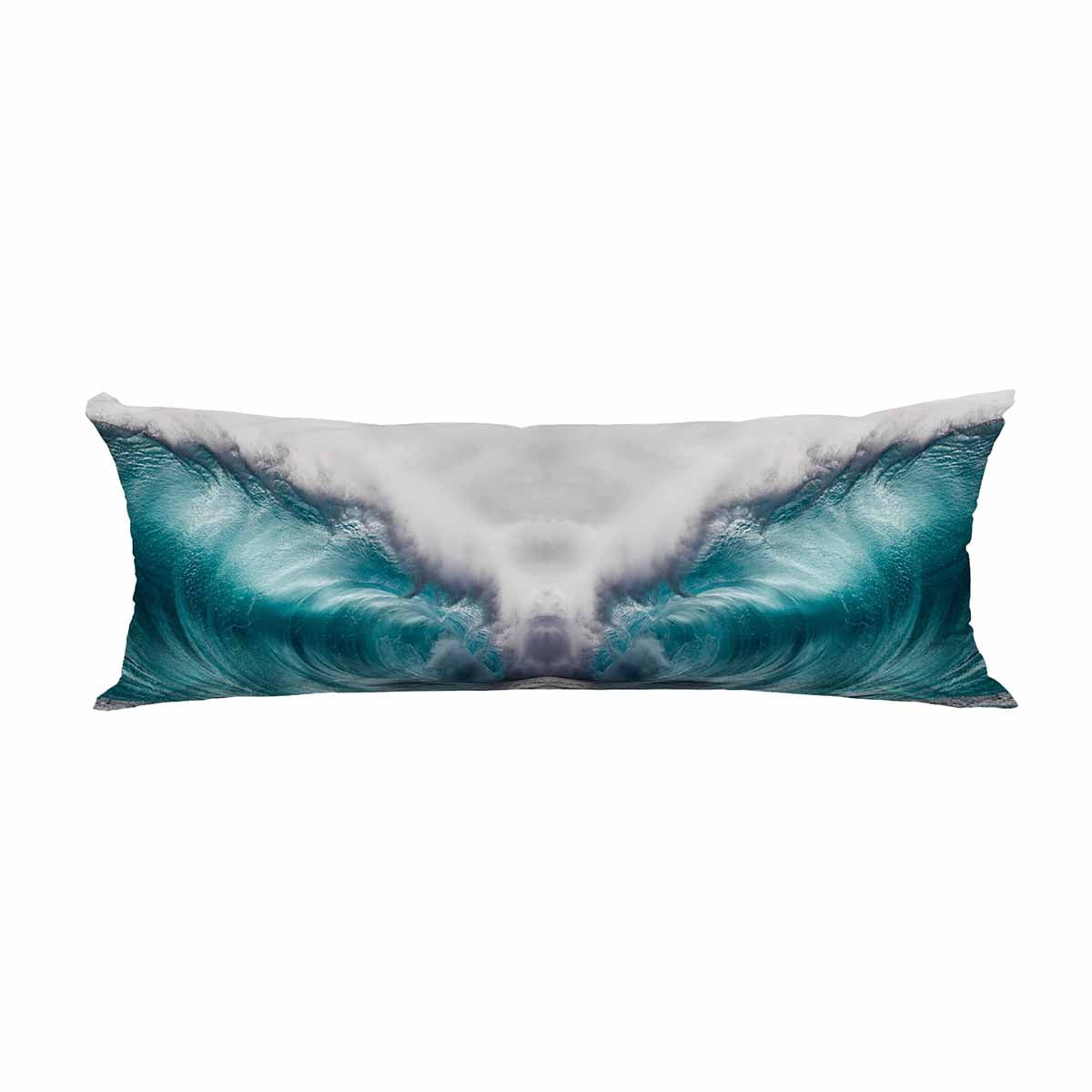 PKQWTM Big Blue Ocean Long Body Pillow Case Cover Pillow Cushion Size ...