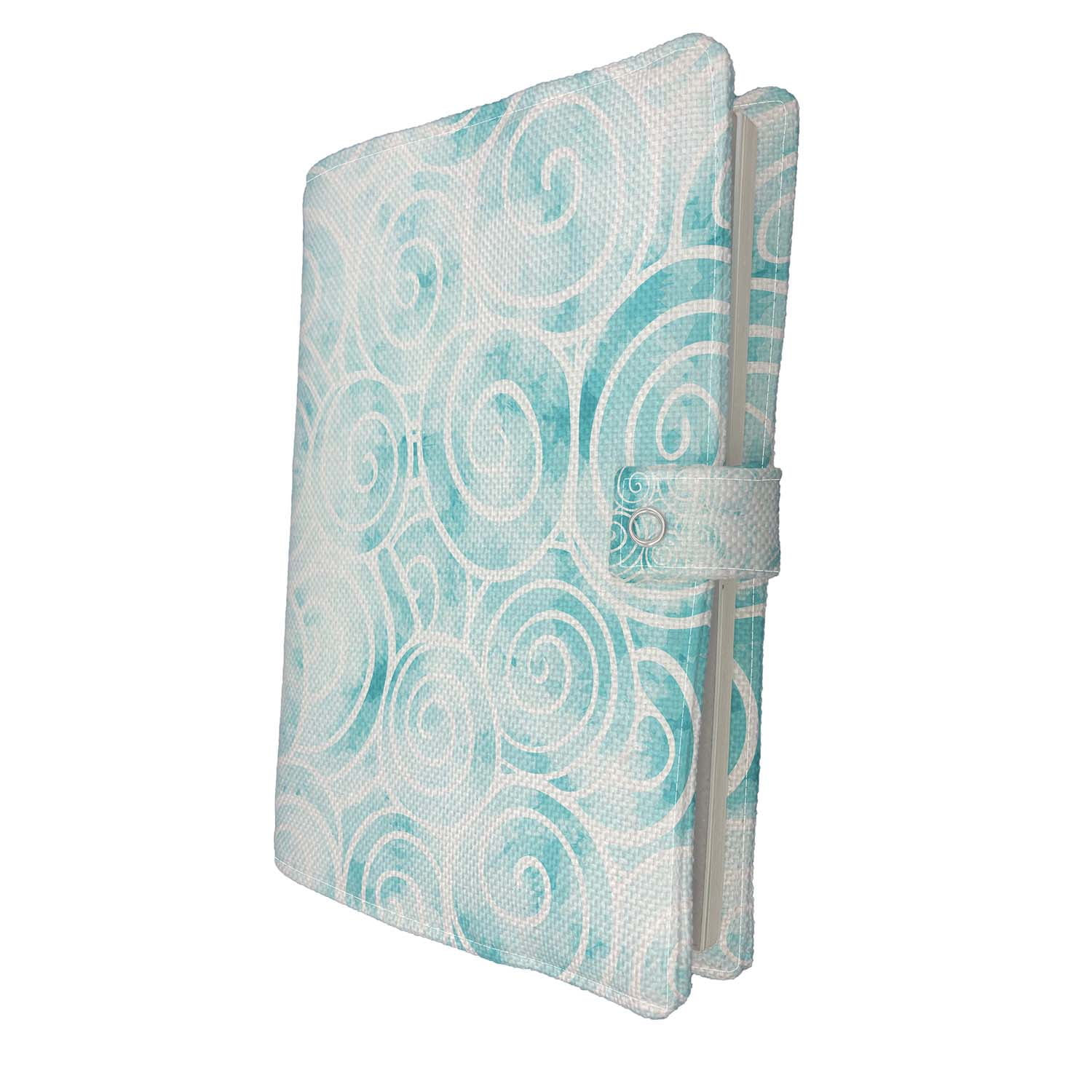 PKQWTM Blue swirls texture Book Cover Book Protector Book Sleeve Book ...