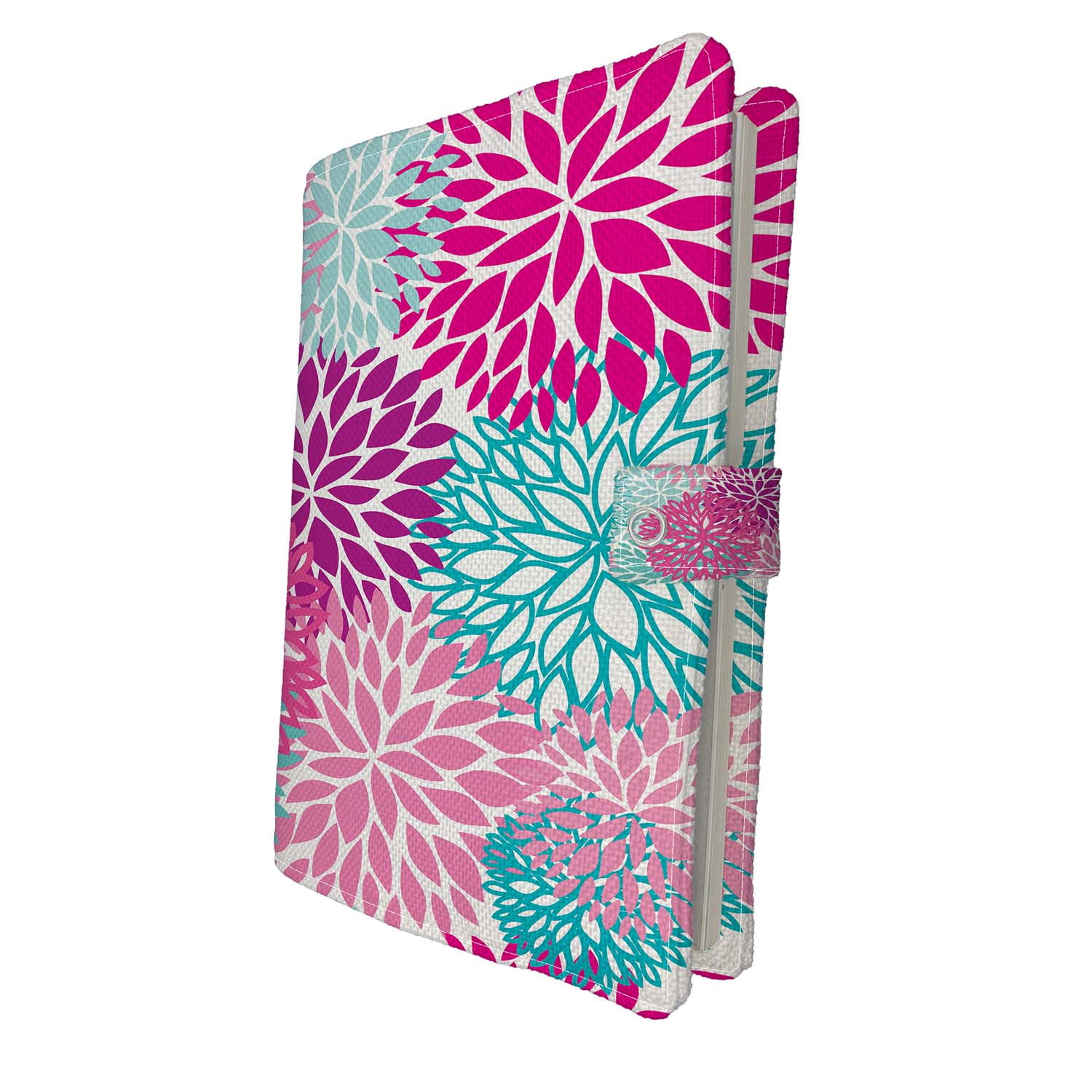 PKQWTM Bright Floral Pattern Book Cover Book Protector Book Sleeve Book ...
