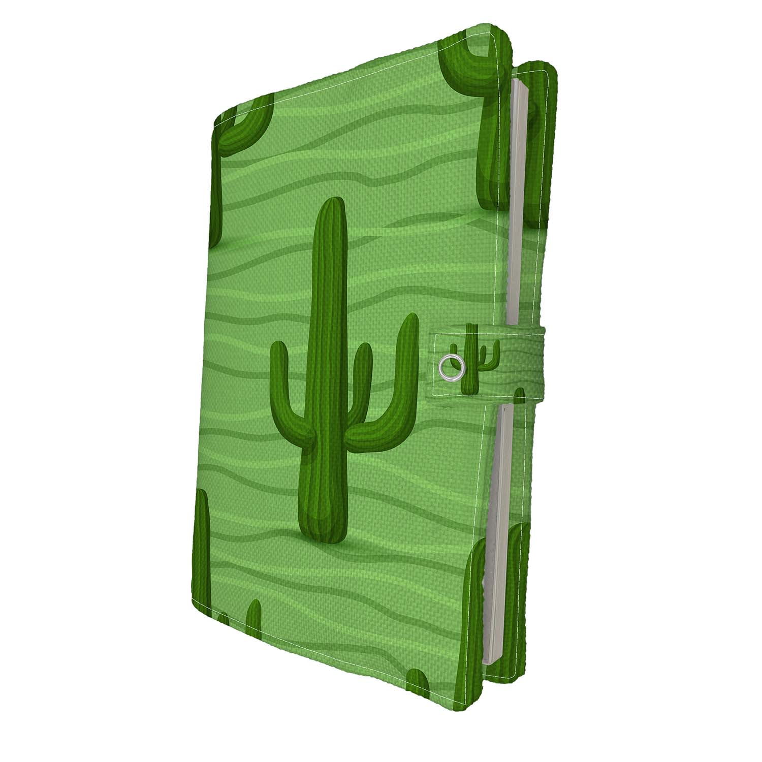 PKQWTM Cactus Cactus Green Wave Light Green Book Cover Book Protector ...