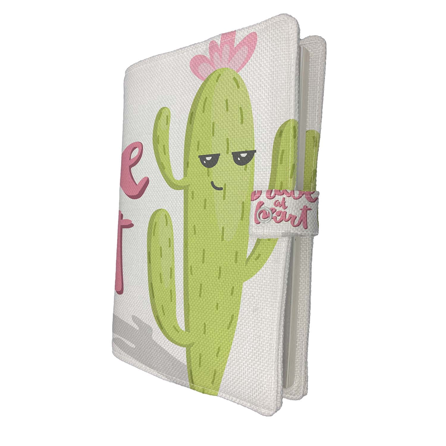 PKQWTM Cactus With Funny Face Book Cover Book Protector Book Sleeve ...