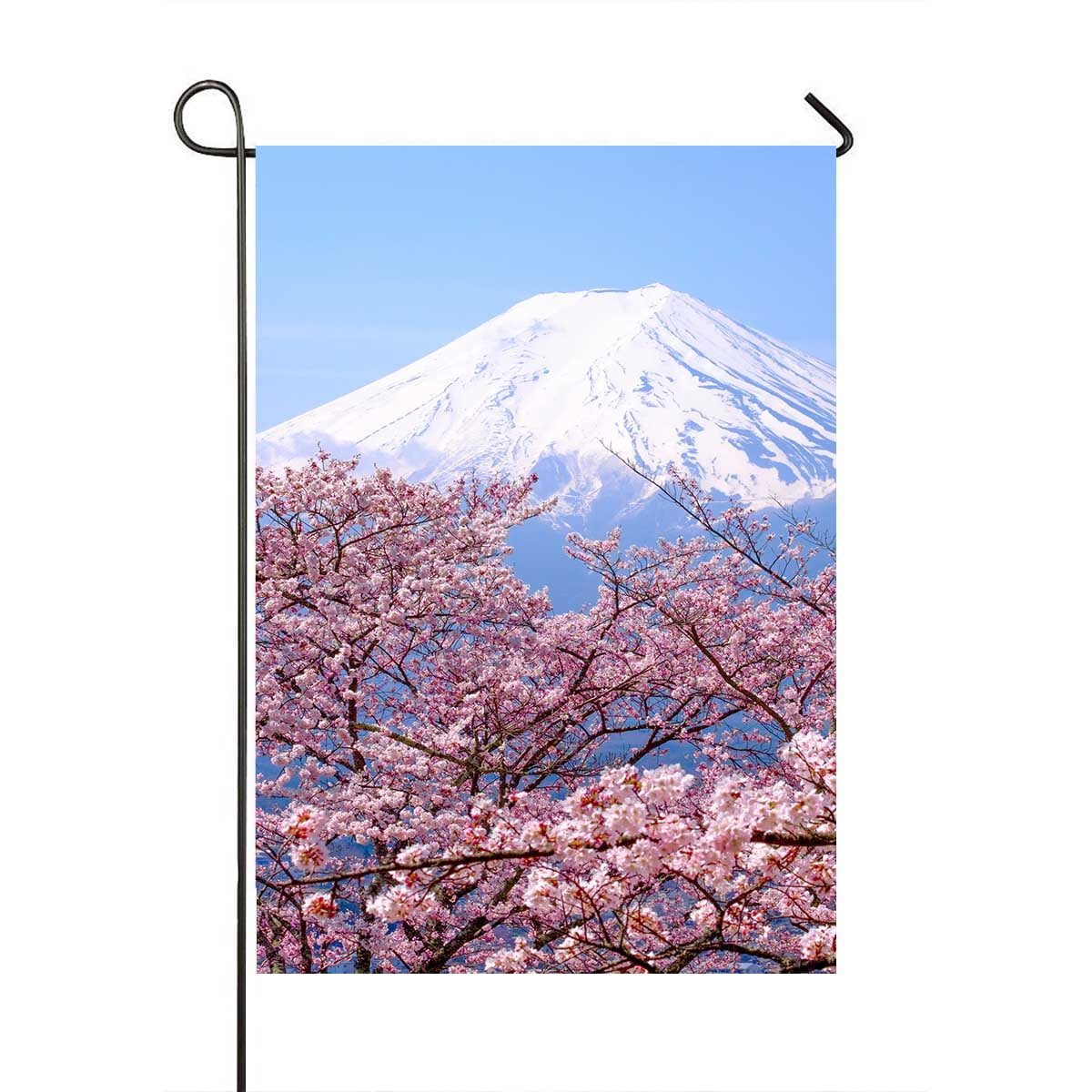 PKQWTM Cherry Blossom Japanese Sakura Yard Decor Home Garden Flag Size ...