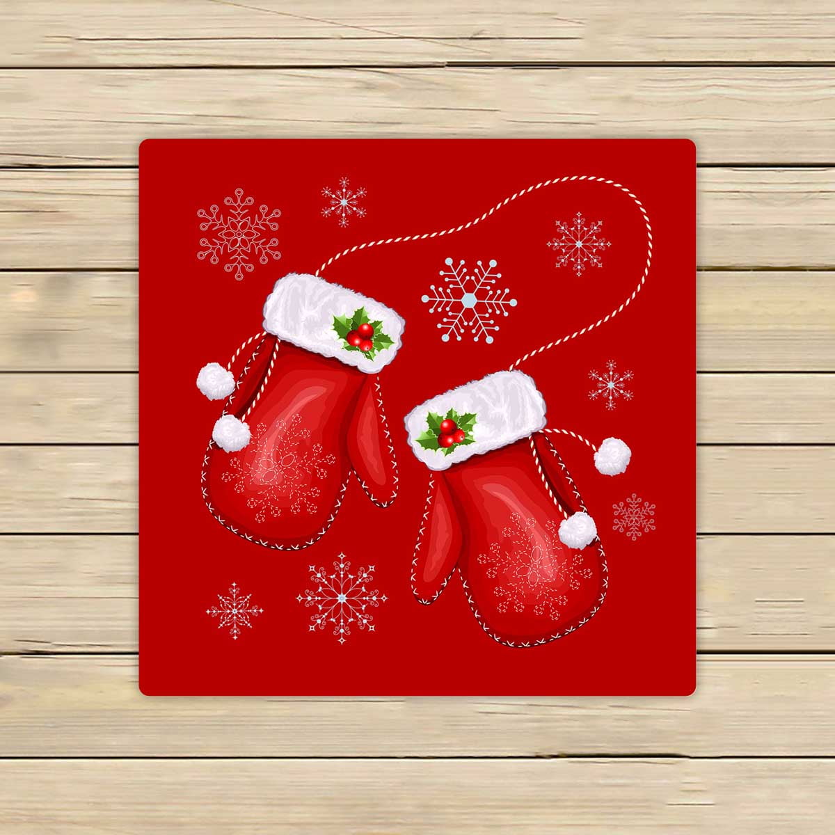 PKQWTM Christmas Gift Mittens Microfiber Bath Towels Bathroom Body ...