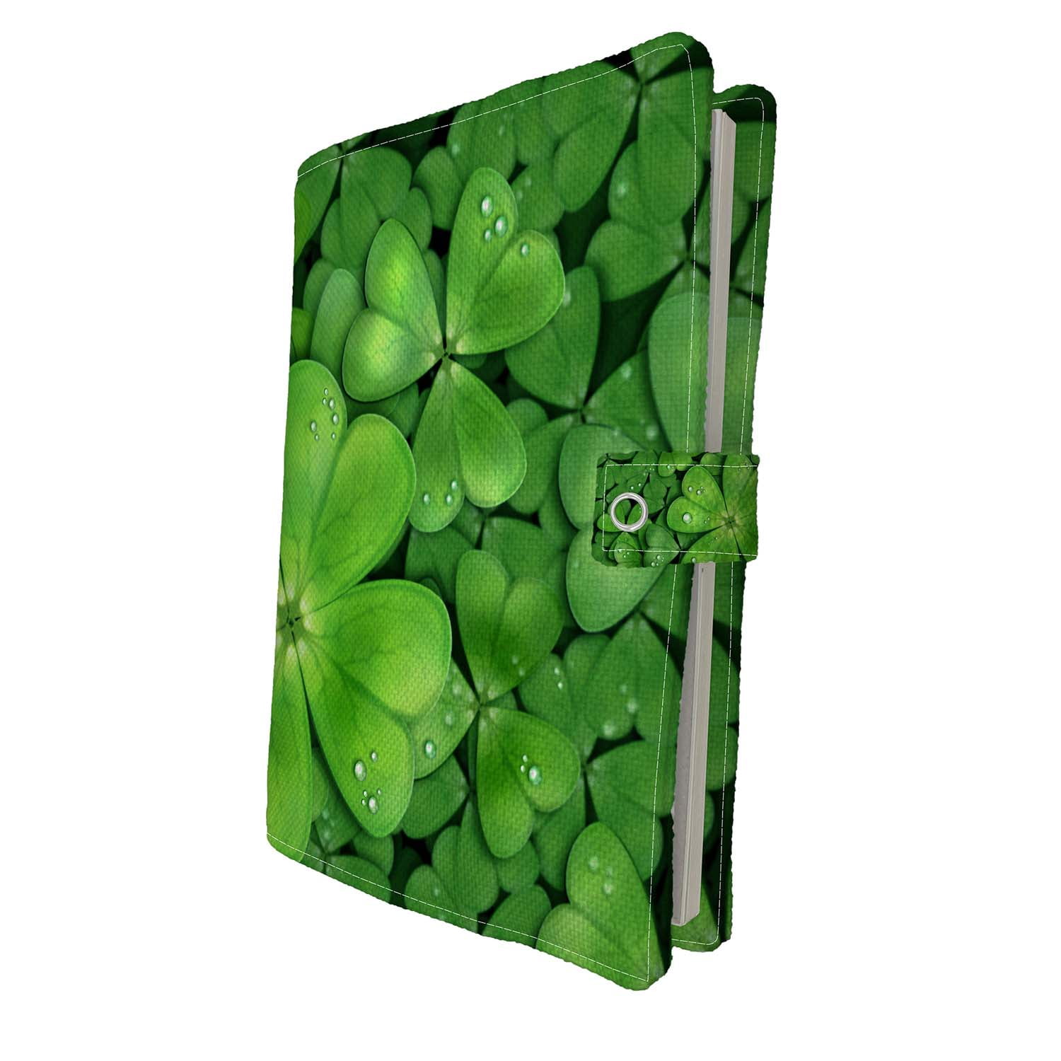 PKQWTM Clover St Patrick`s day For luck Book Cover Book Protector Book ...