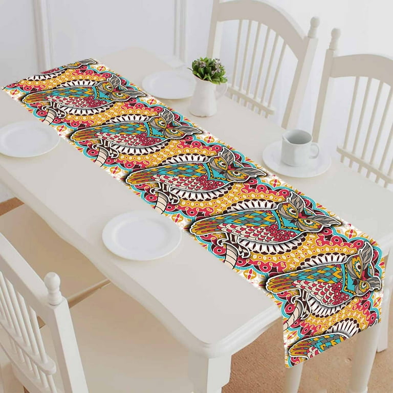coloring book table runner