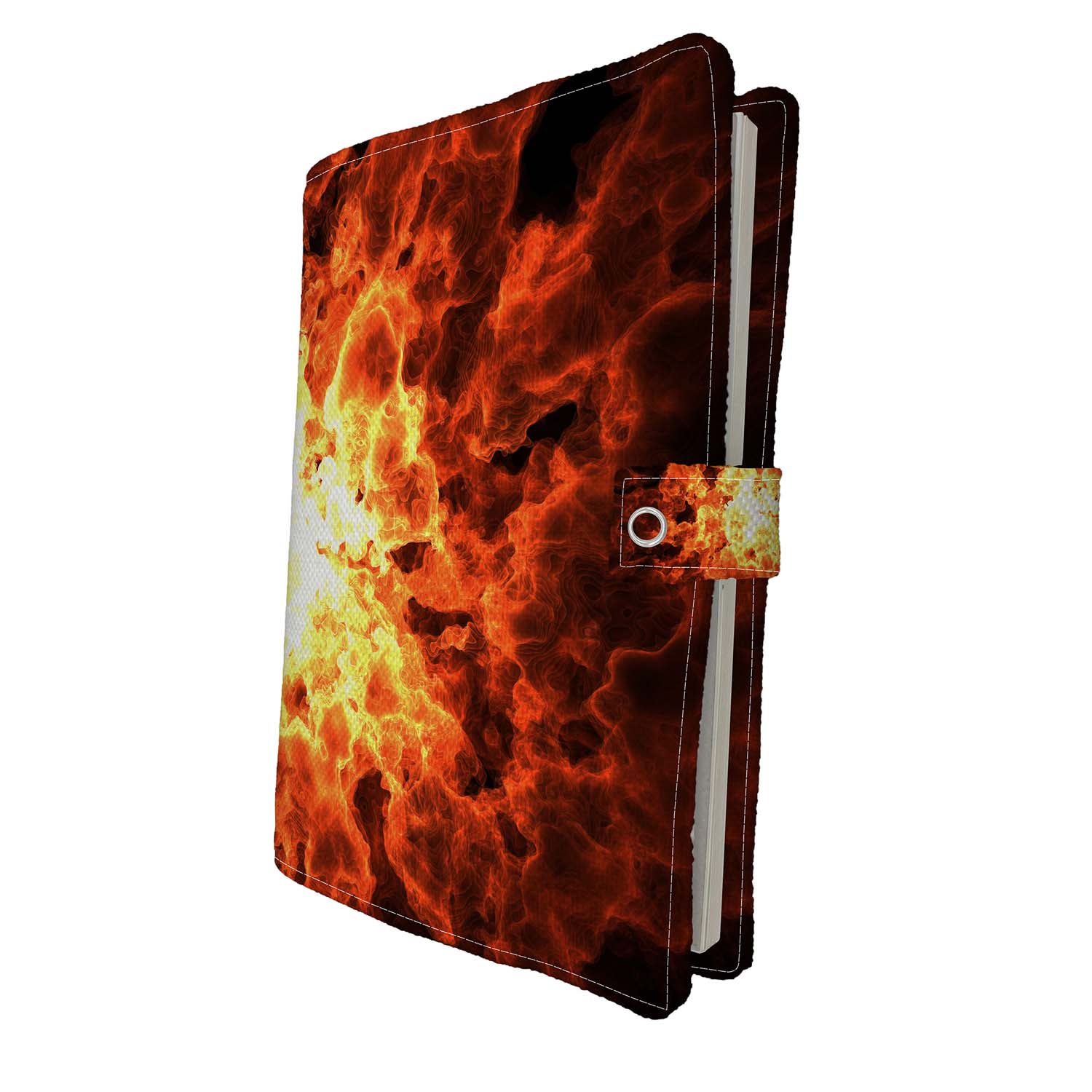 PKQWTM Computer Generated Fireball Explosion Black Space Book Cover ...