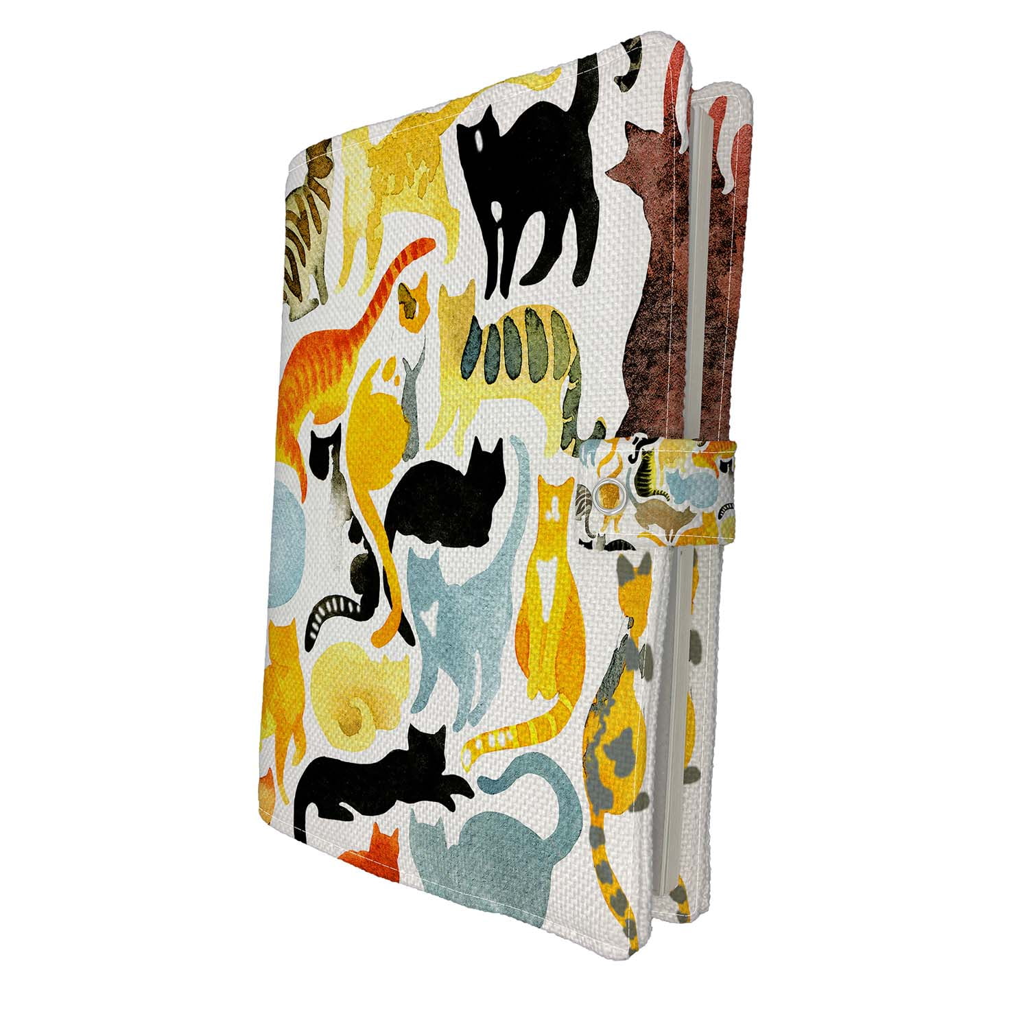 PKQWTM Cute Kitten Funny Animals Cat Book Cover Book Protector Book ...