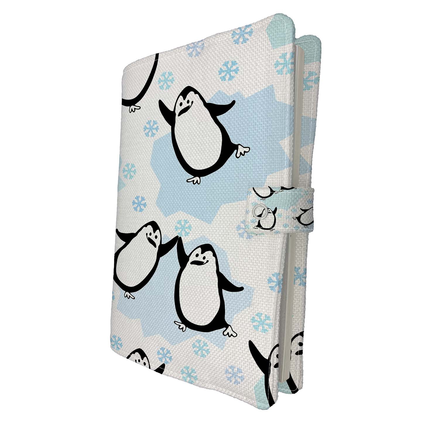 PKQWTM Dancing Penguins Pattern Book Cover Book Protector Book Sleeve ...