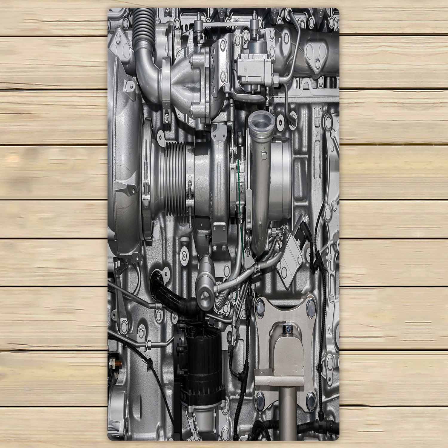 PKQWTM Diesel Engine Microfiber Bath Towels Bathroom Body Shower Towel ...