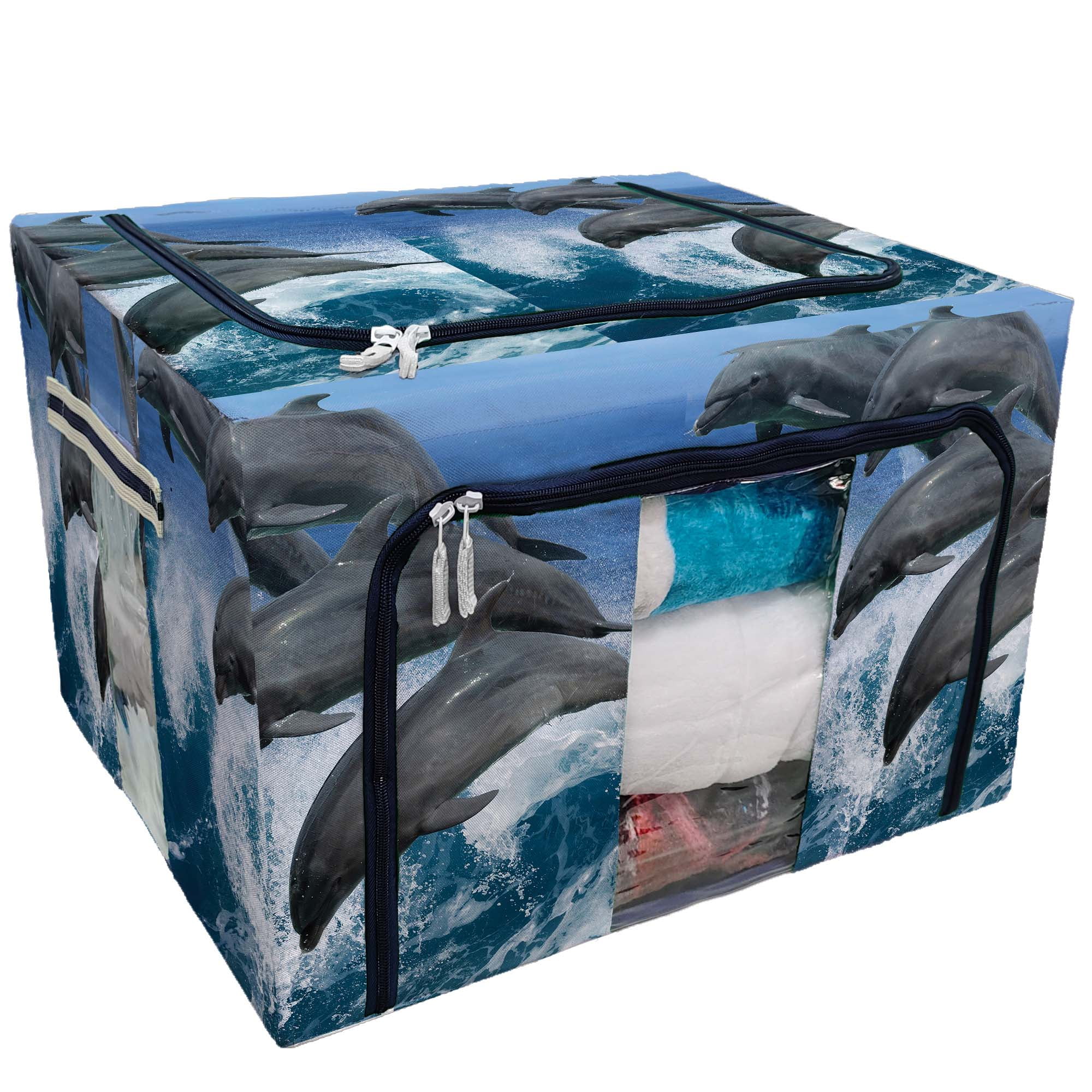 PKQWTM Dolphins Waves Hawaii Pacific Ocean Wildlife Marine Animals ...