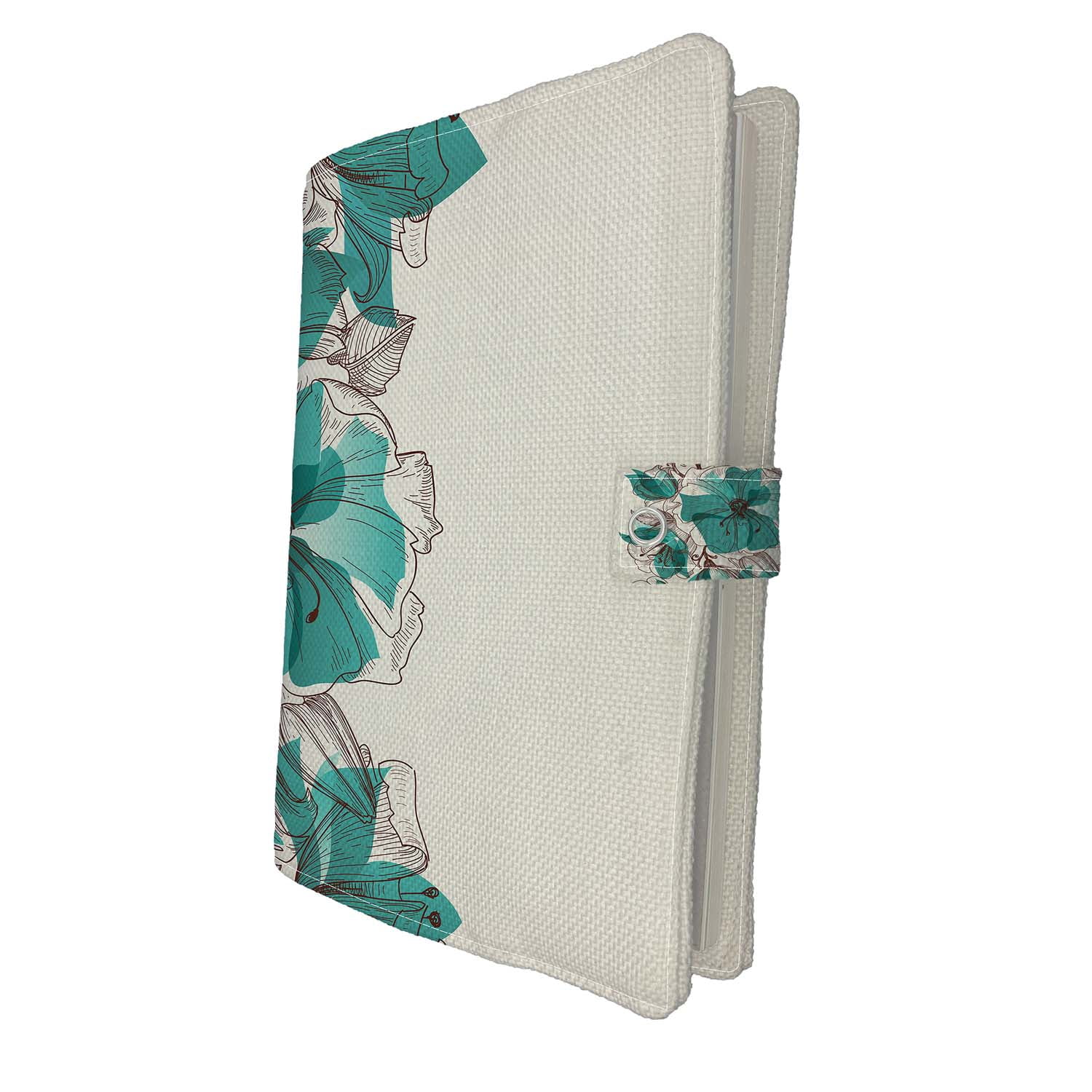 PKQWTM Flower Pattern Book Cover Book Protector Book Sleeve Book Pouch ...