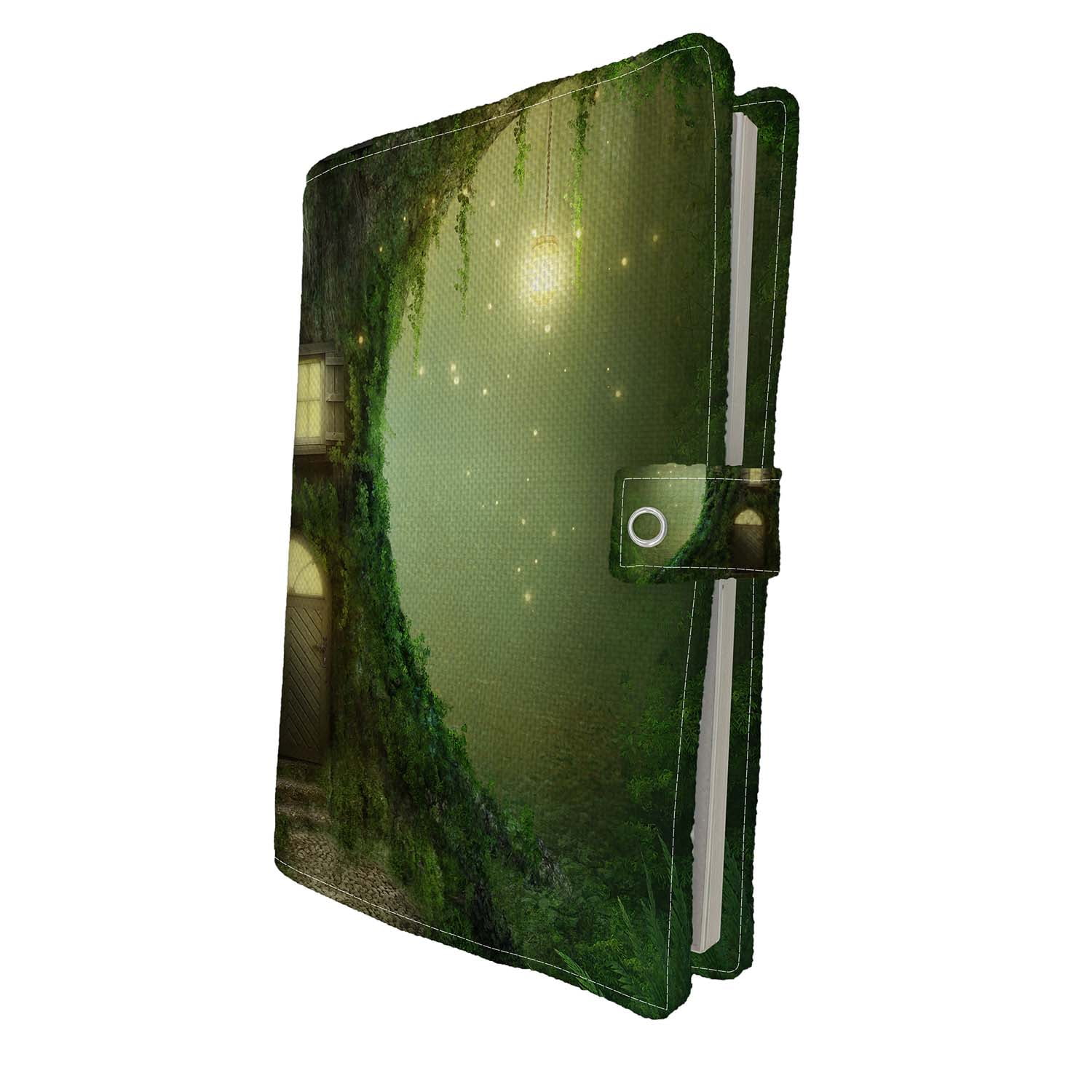 PKQWTM Foggy Forest Tree Enchanted Tree House in the Foggy Forest Book ...