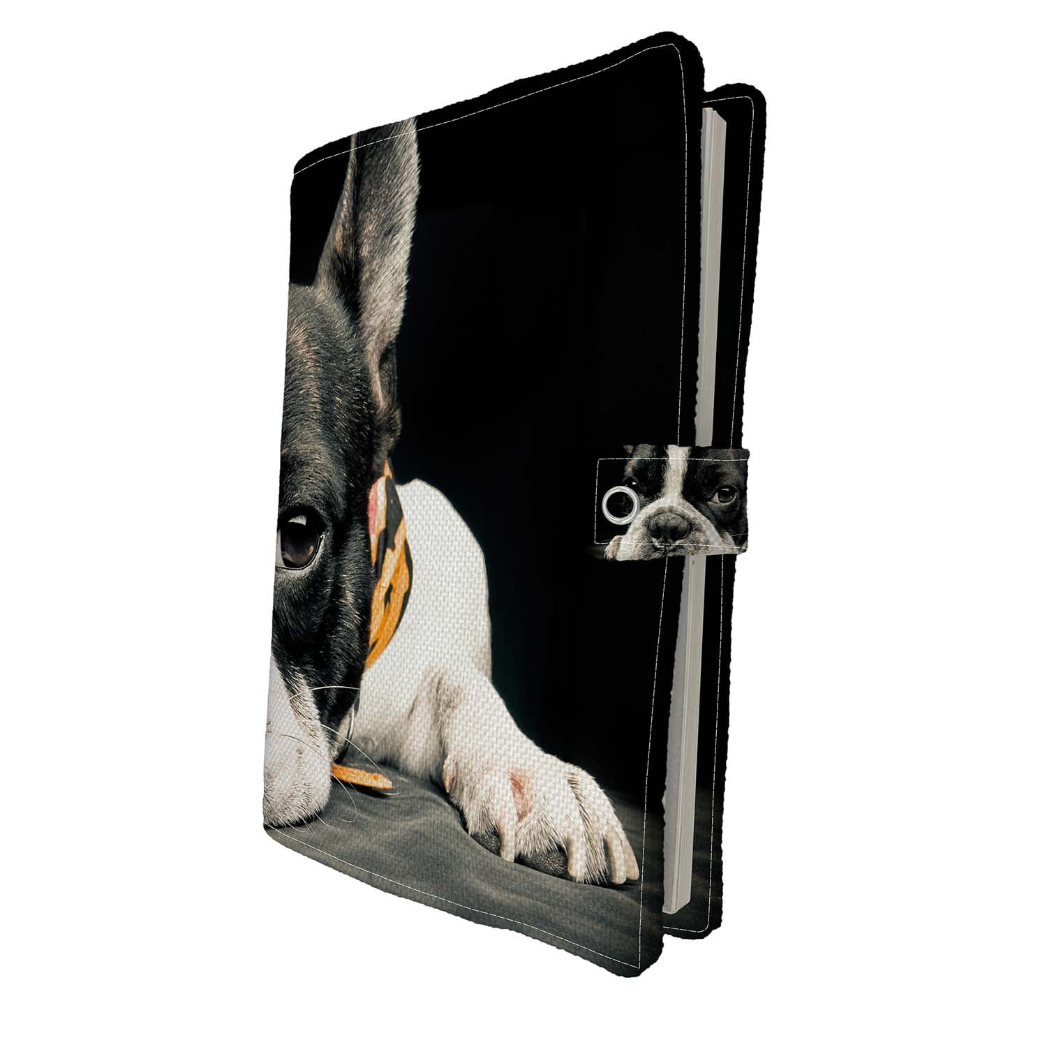 PKQWTM Funny Dog Animals A French Bulldog Book Cover Book Protector ...