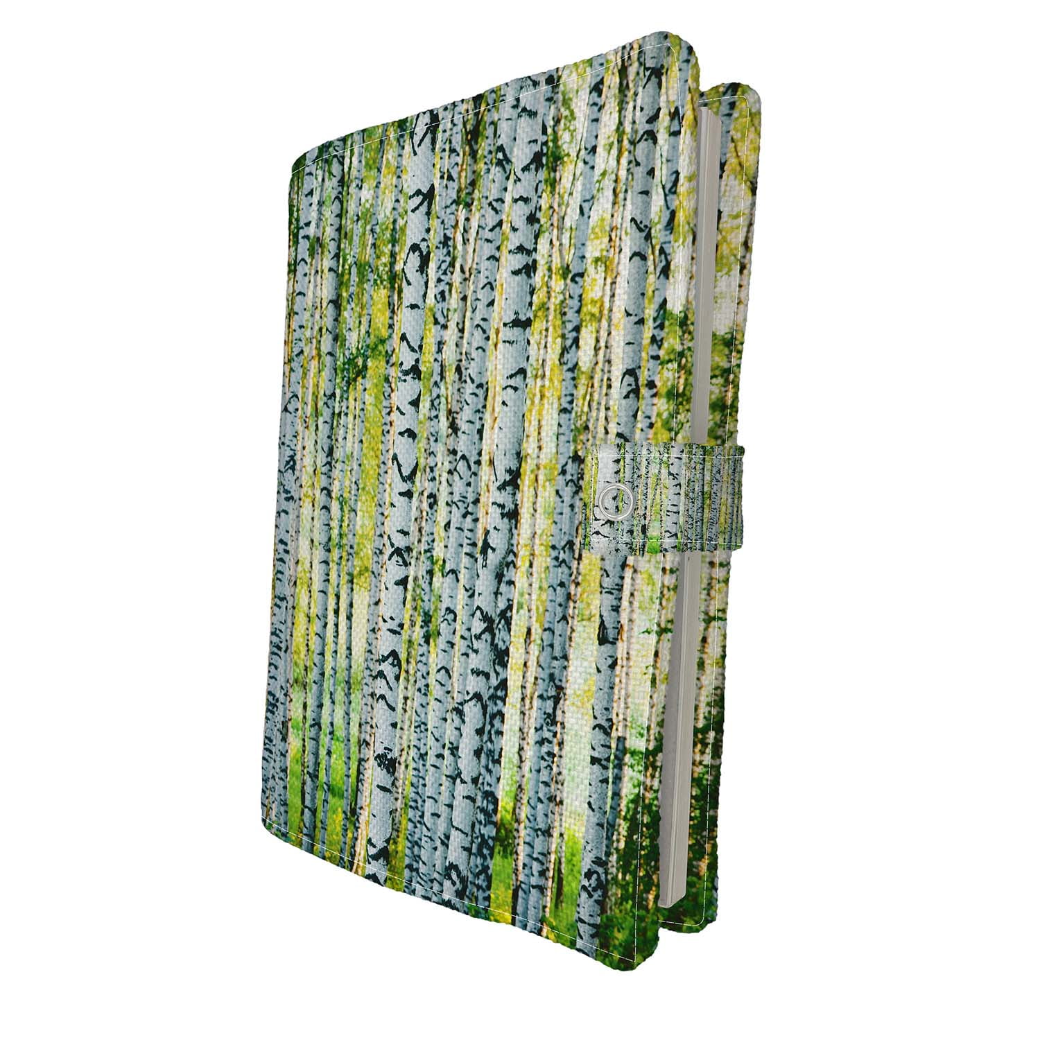 PKQWTM Green Birch Tree of Life Summer Birch Grass in Forest Woodland ...
