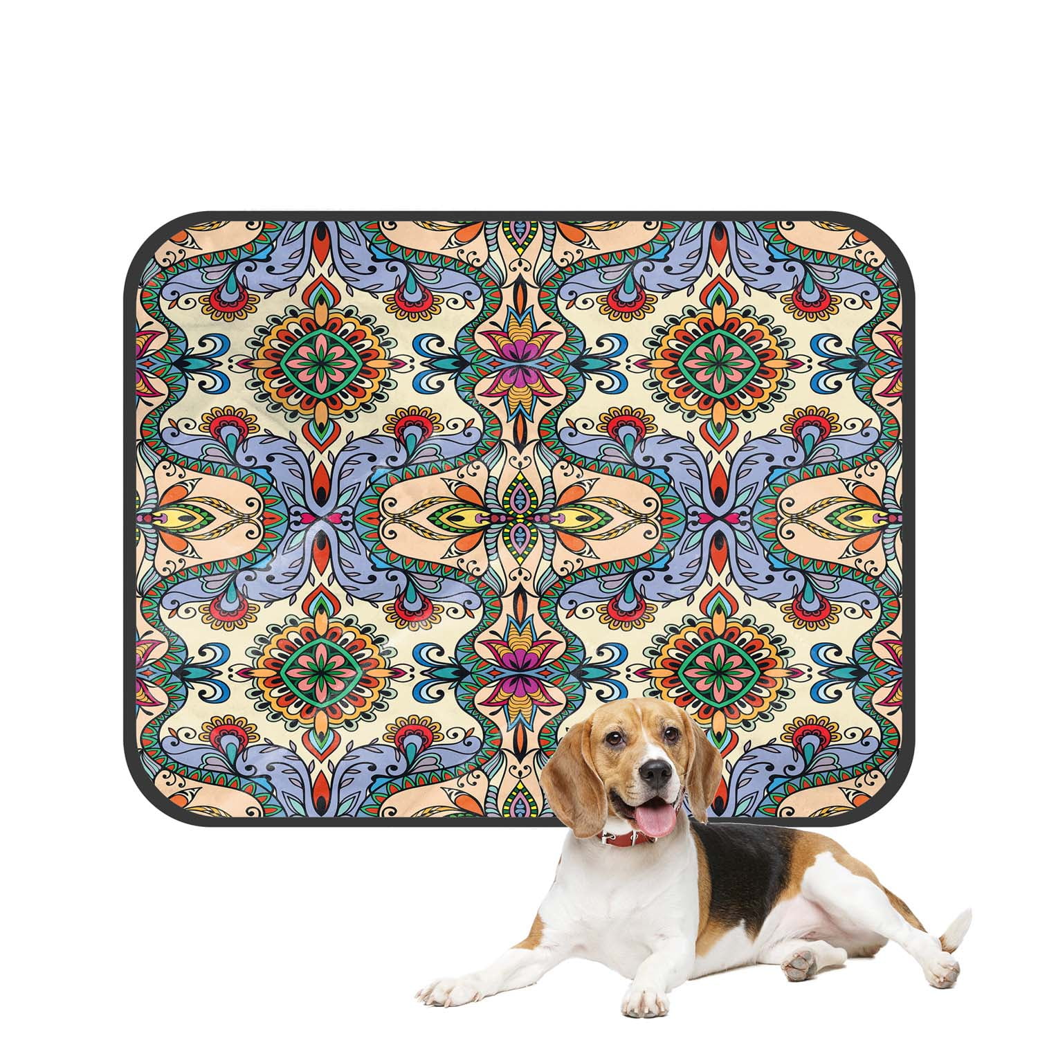 PKQWTM Hamsa Hand Amulet Symbol Strength Happiness Geometric Pet Dog ...