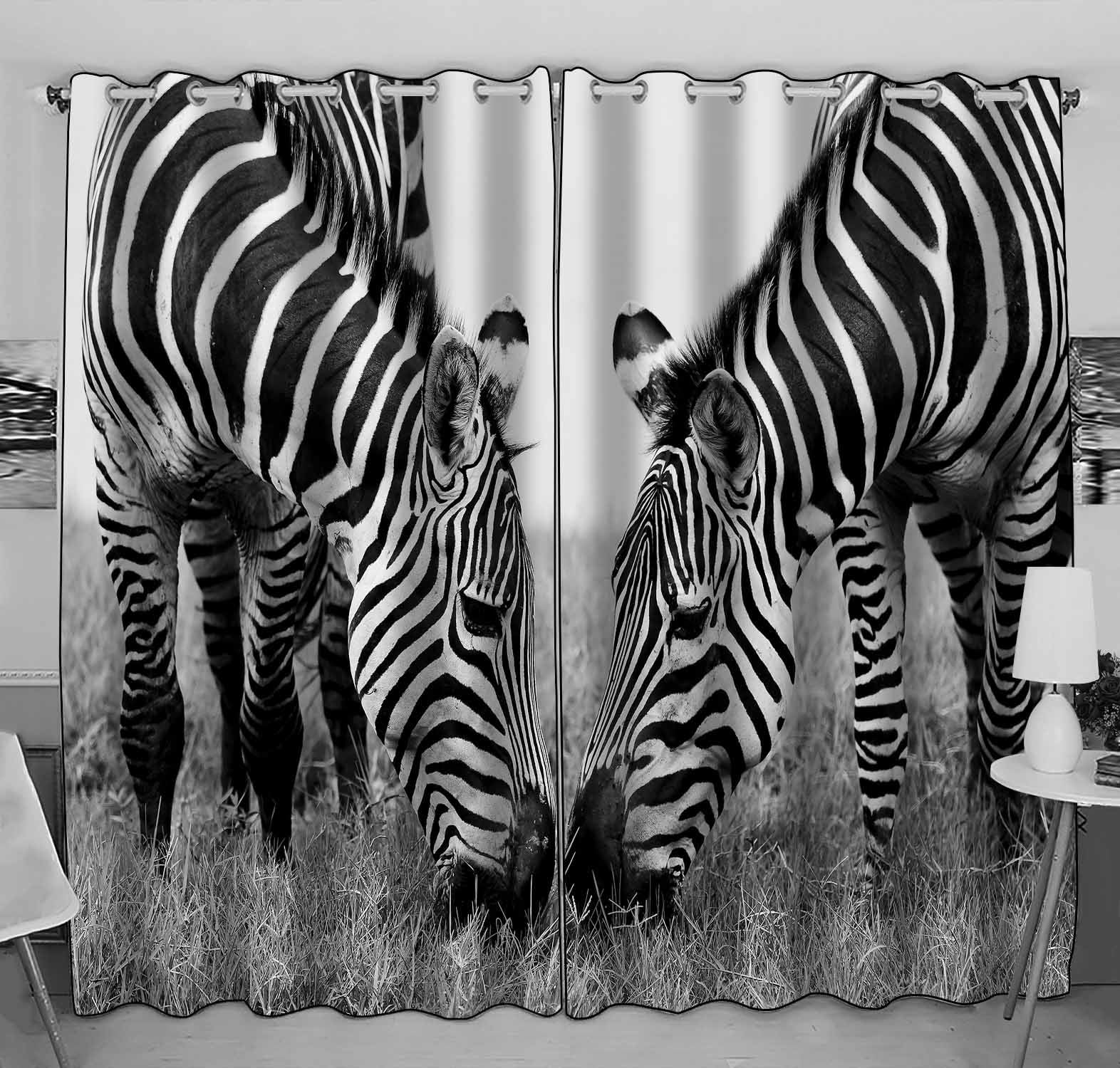 PKQWTM Headshot Of A Burchell'S Zebra Practical heat insulation Shading ...