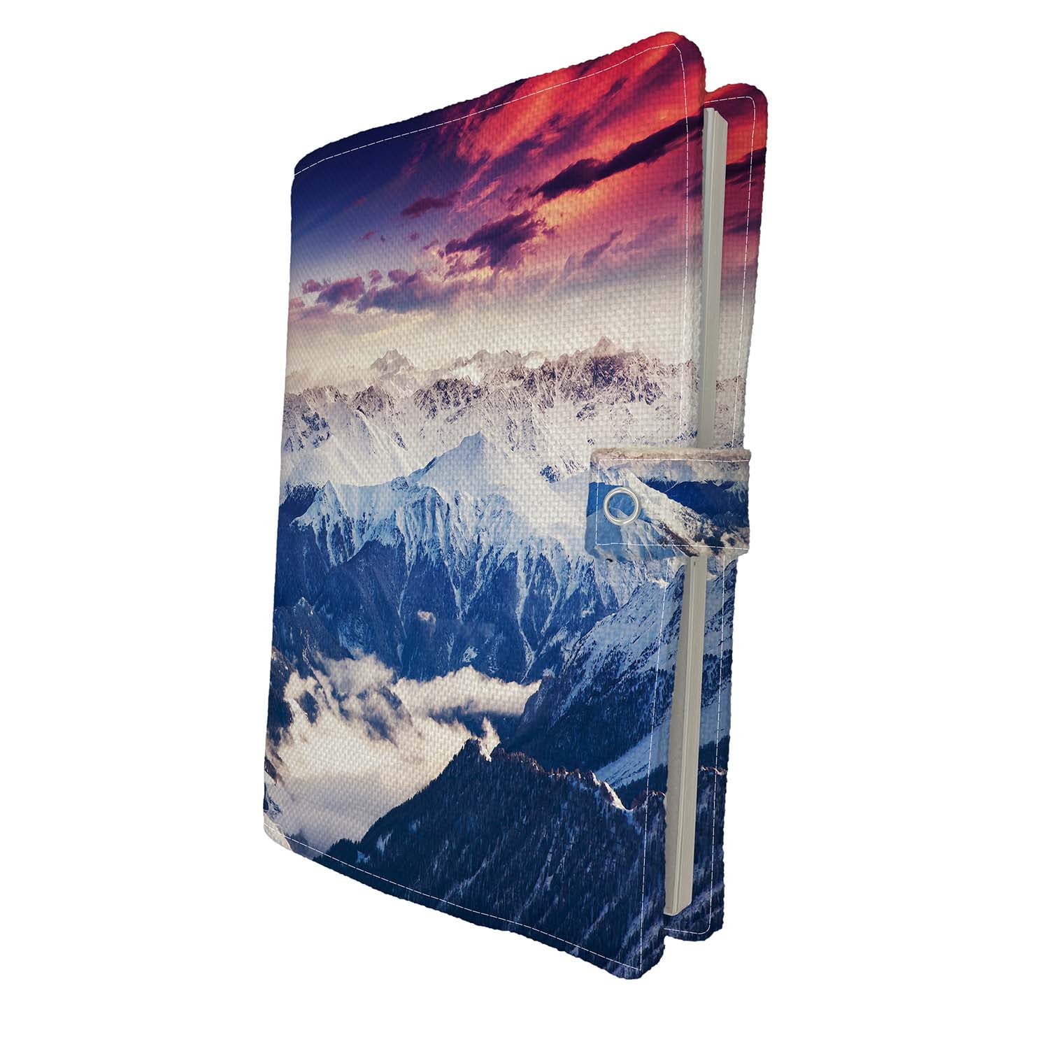 PKQWTM Home Decor Fantastic Winter landscape Book Cover Book Protector ...