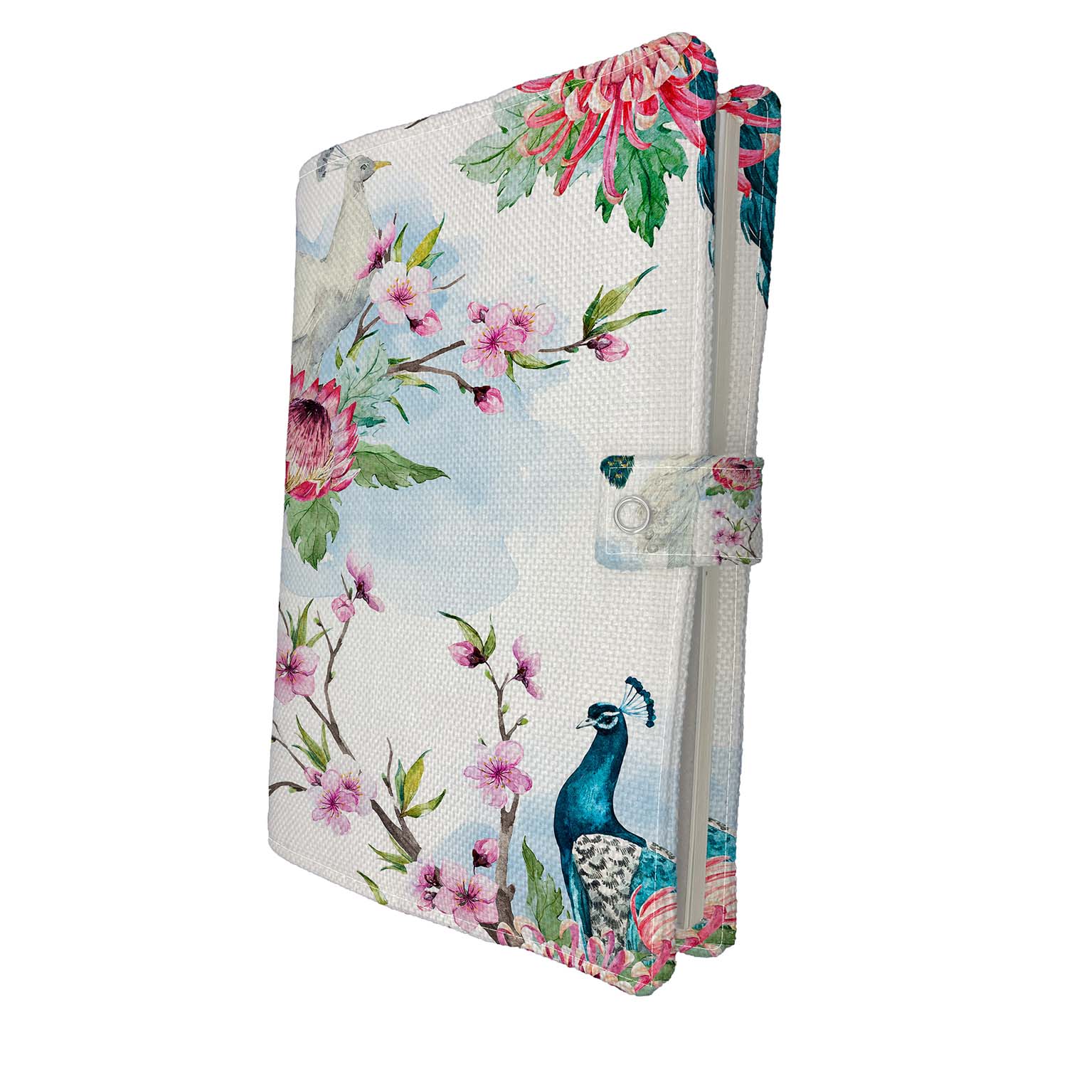 PKQWTM Peacock Tree Cherry Flowering Trees Protea Flower Book Cover ...