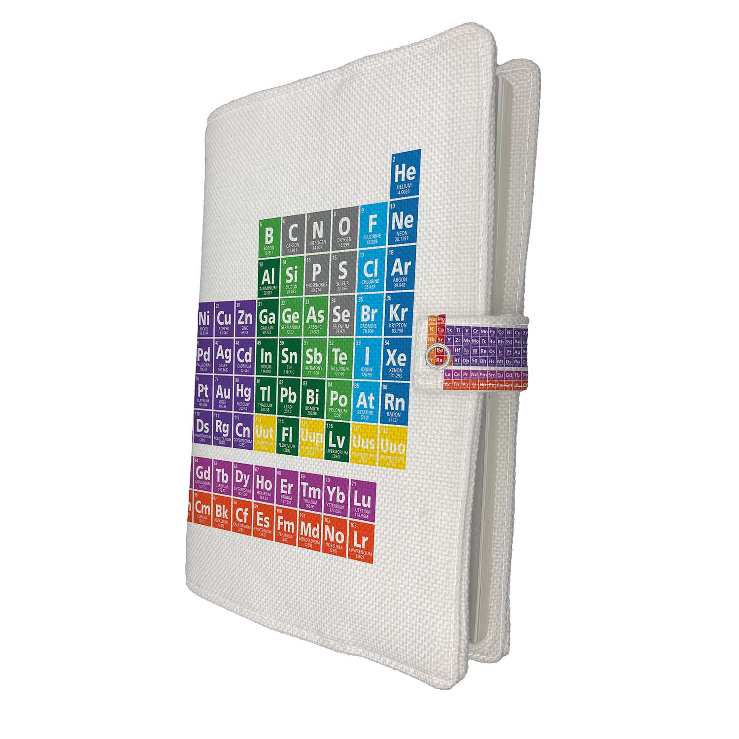 PKQWTM Periodic Table Table of the Elements Educational Book Cover Book ...