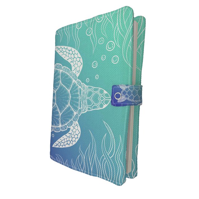 PKQWTM Sea Turtle In Line Book Cover Book Protector Book Sleeve Book ...