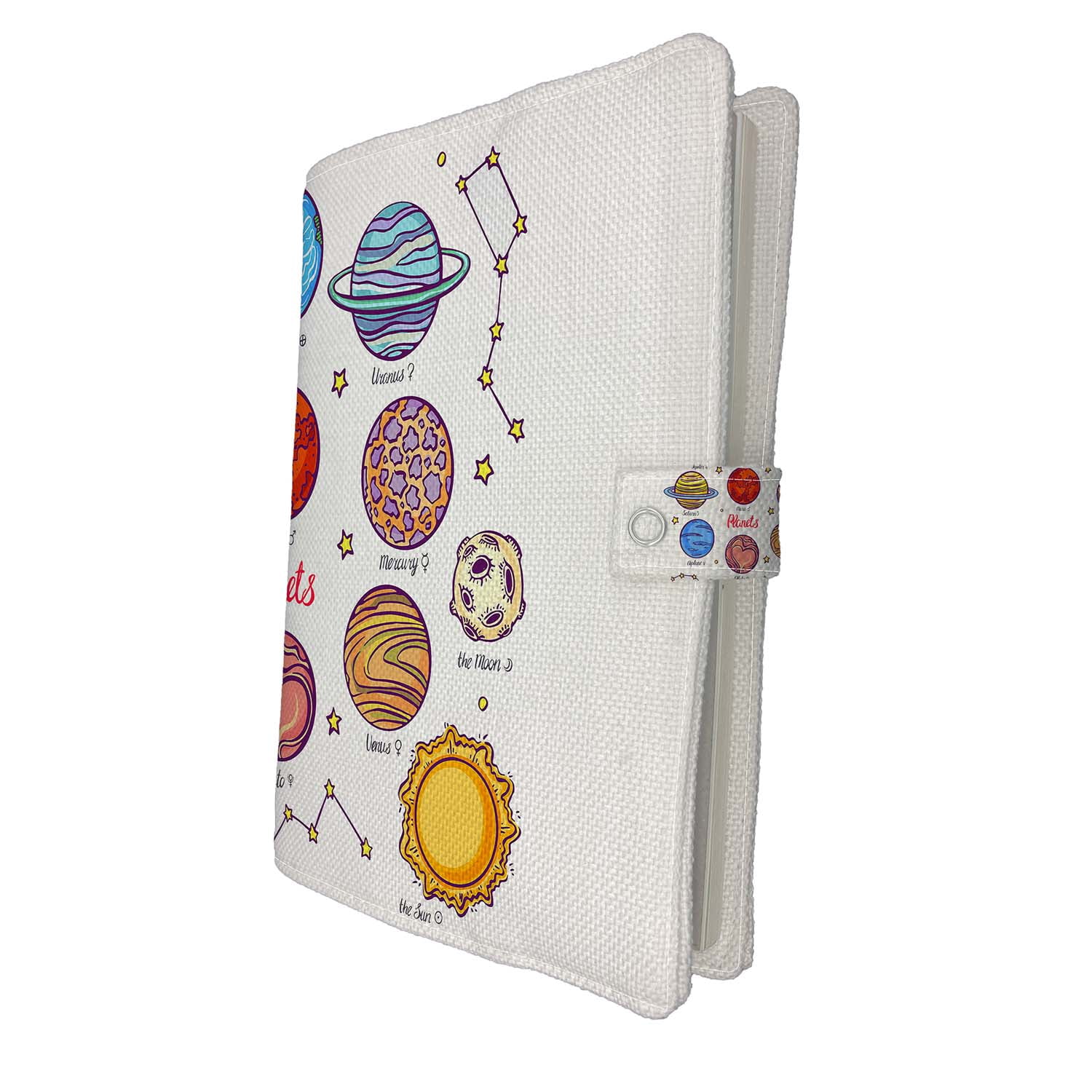 PKQWTM Solar System Planets Funny Education Chart Book Cover Book ...