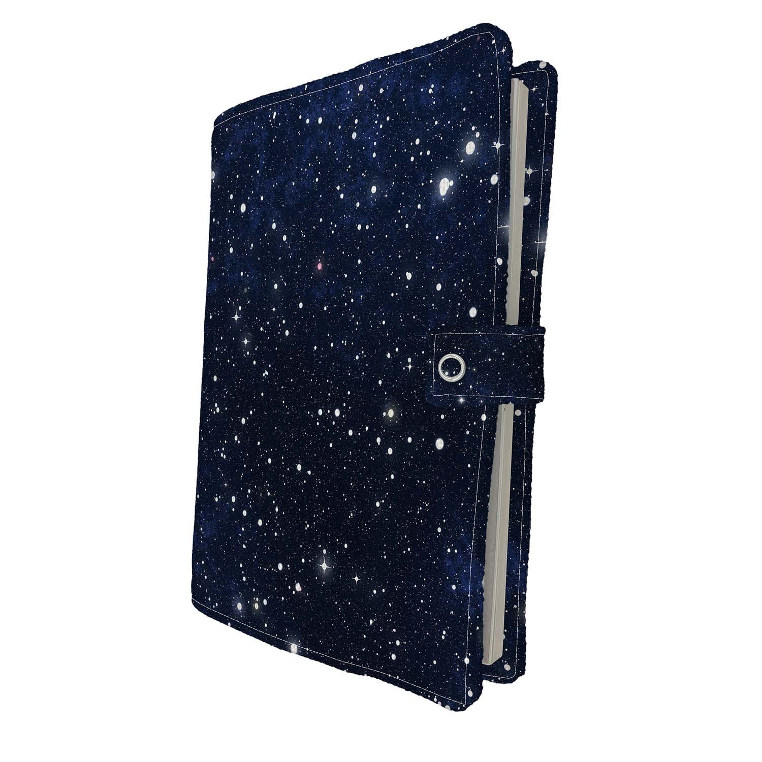 PKQWTM Star Filled Night Sky Book Cover Book Protector Book Sleeve Book ...