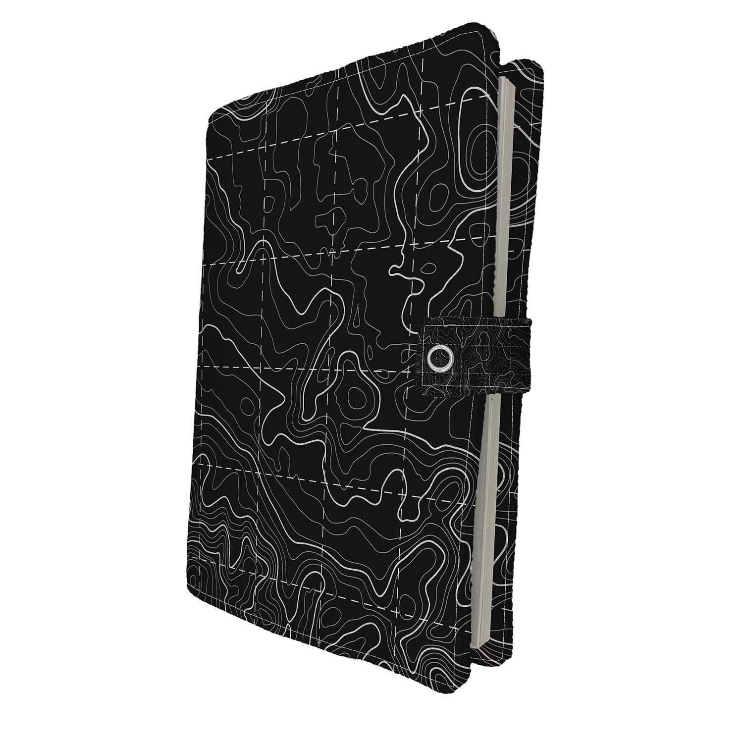 PKQWTM Topographic Map Topo Contour Map Book Cover Book Protector Book ...