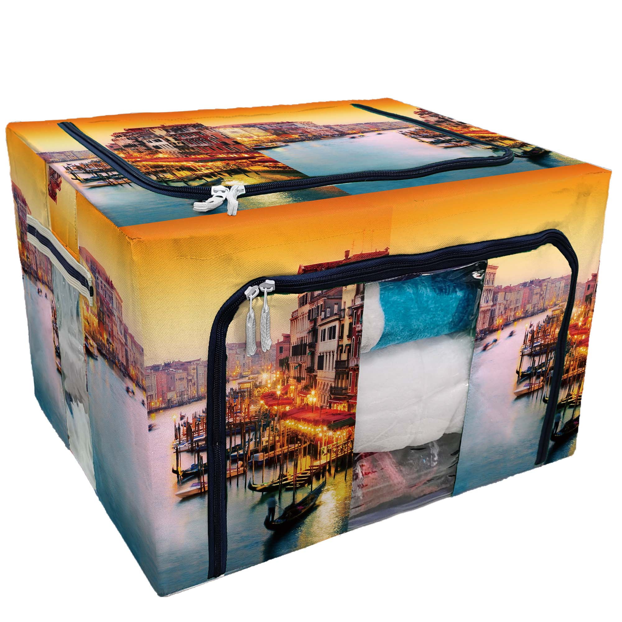 PKQWTM Venice Italy European Cityscape Gondola Floats on Grand Canal ...