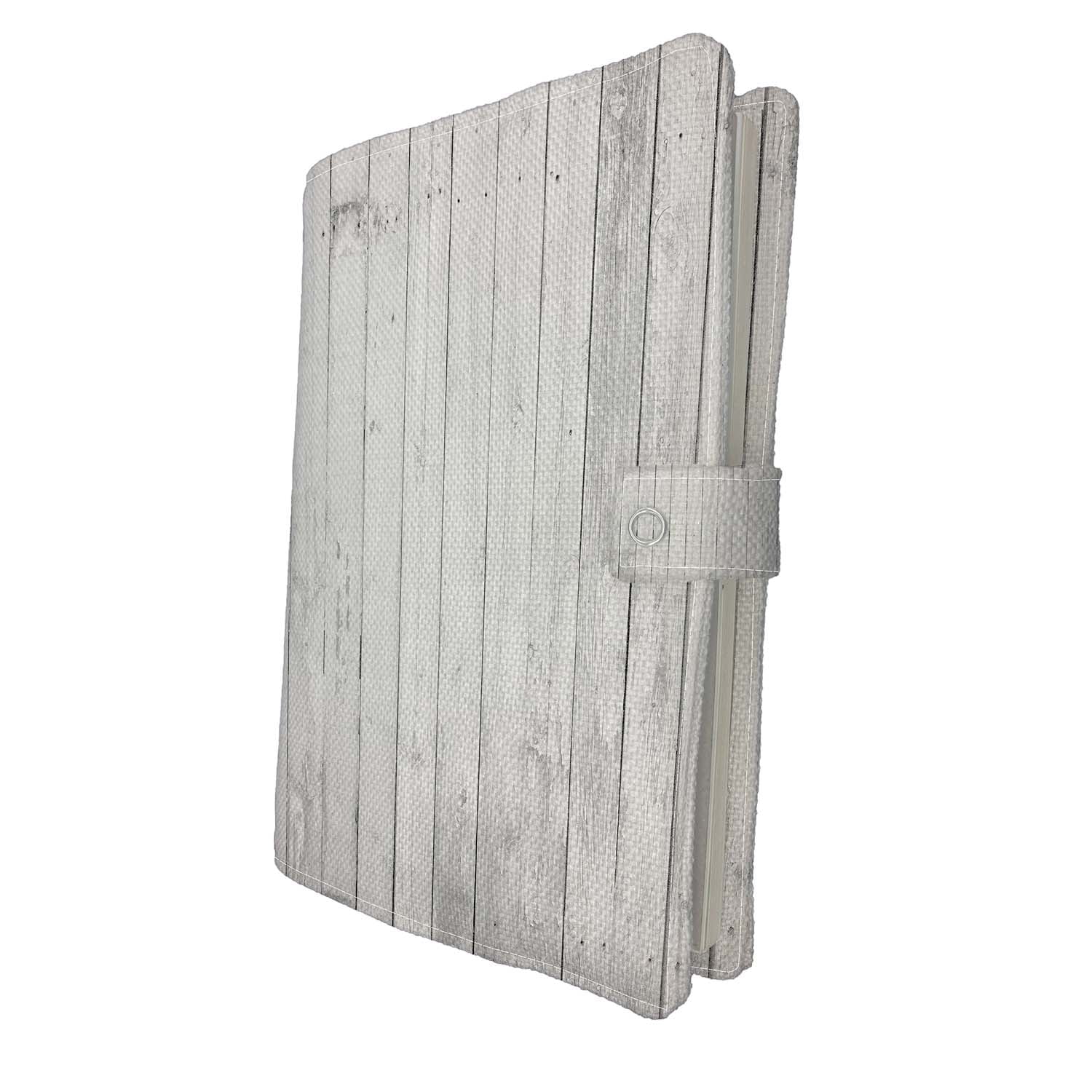 PKQWTM Wood Old white wood texture Book Cover Book Protector Book ...