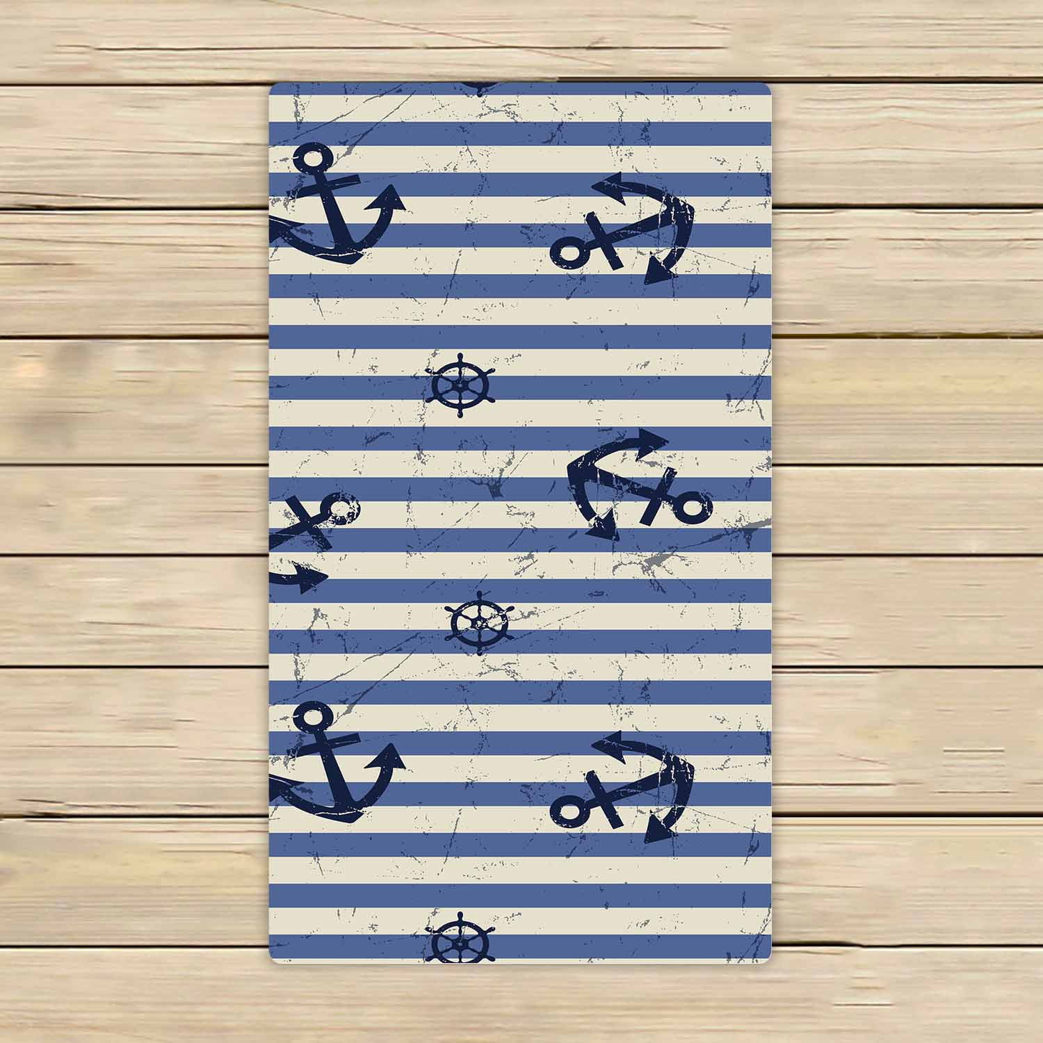 PKQWTM anchor steering wheel Microfiber Bath Towels Bathroom Body ...