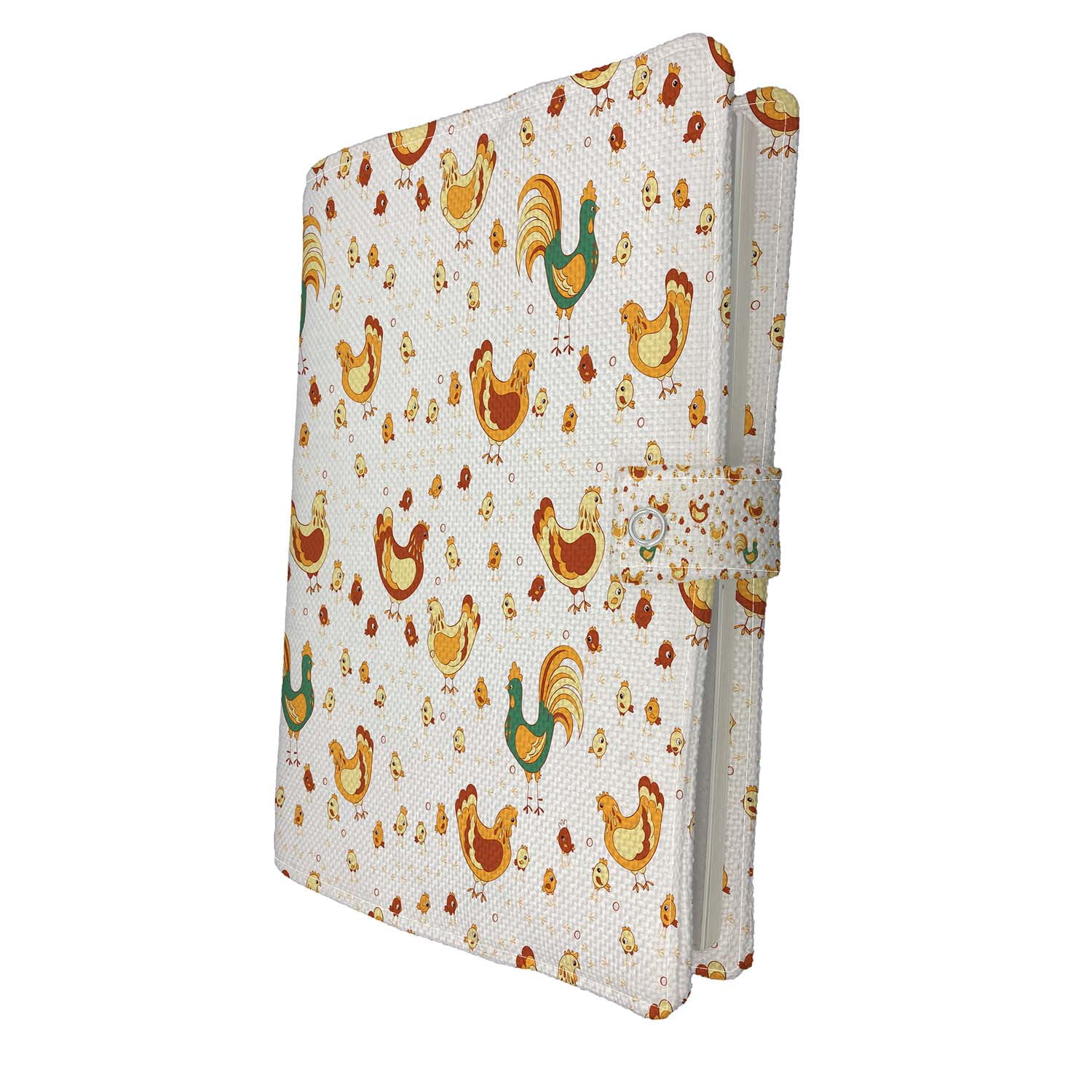 PKQWTM cartoon chicken rooster Book Cover Book Protector Book Sleeve ...