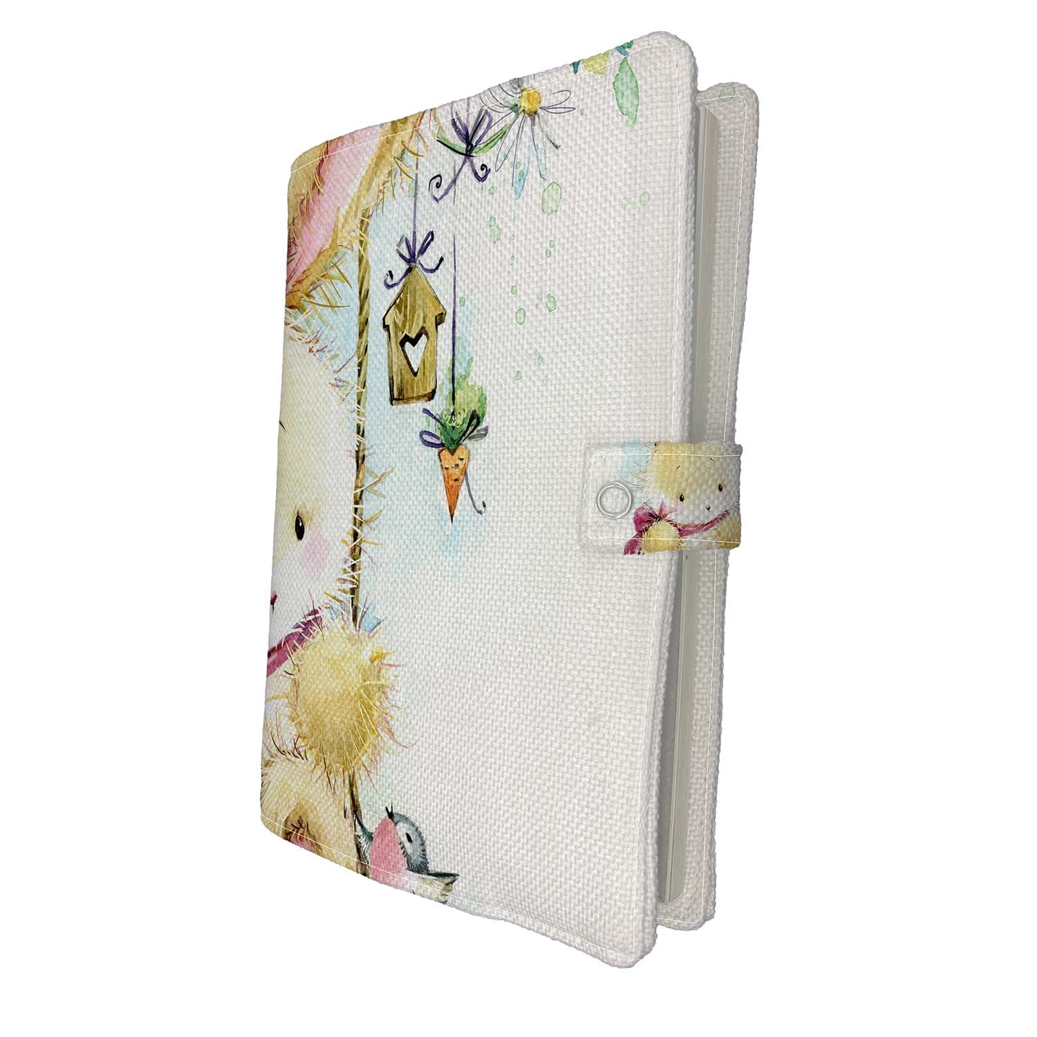 PKQWTM cute Cartoon rabbit Book Cover Book Protector Book Sleeve Book ...