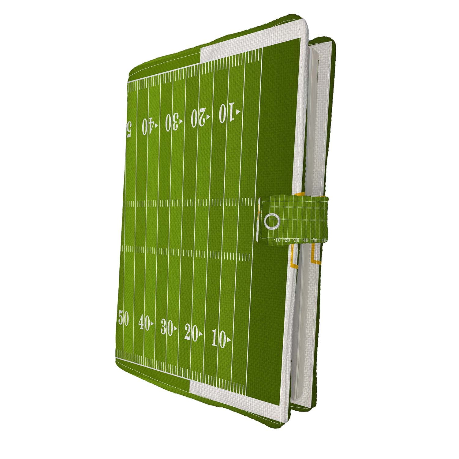 PKQWTM grass textured American football field Book Cover Book Protector ...