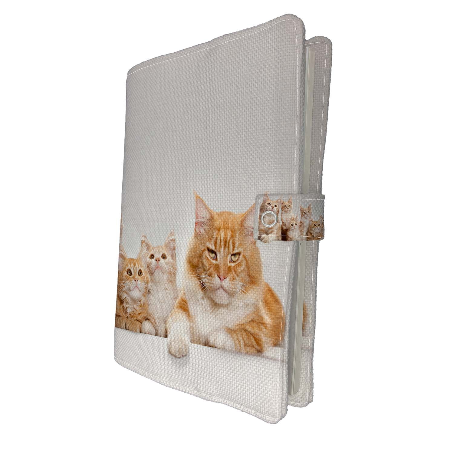 PKQWTM red little kittens Book Cover Book Protector Book Sleeve Book ...