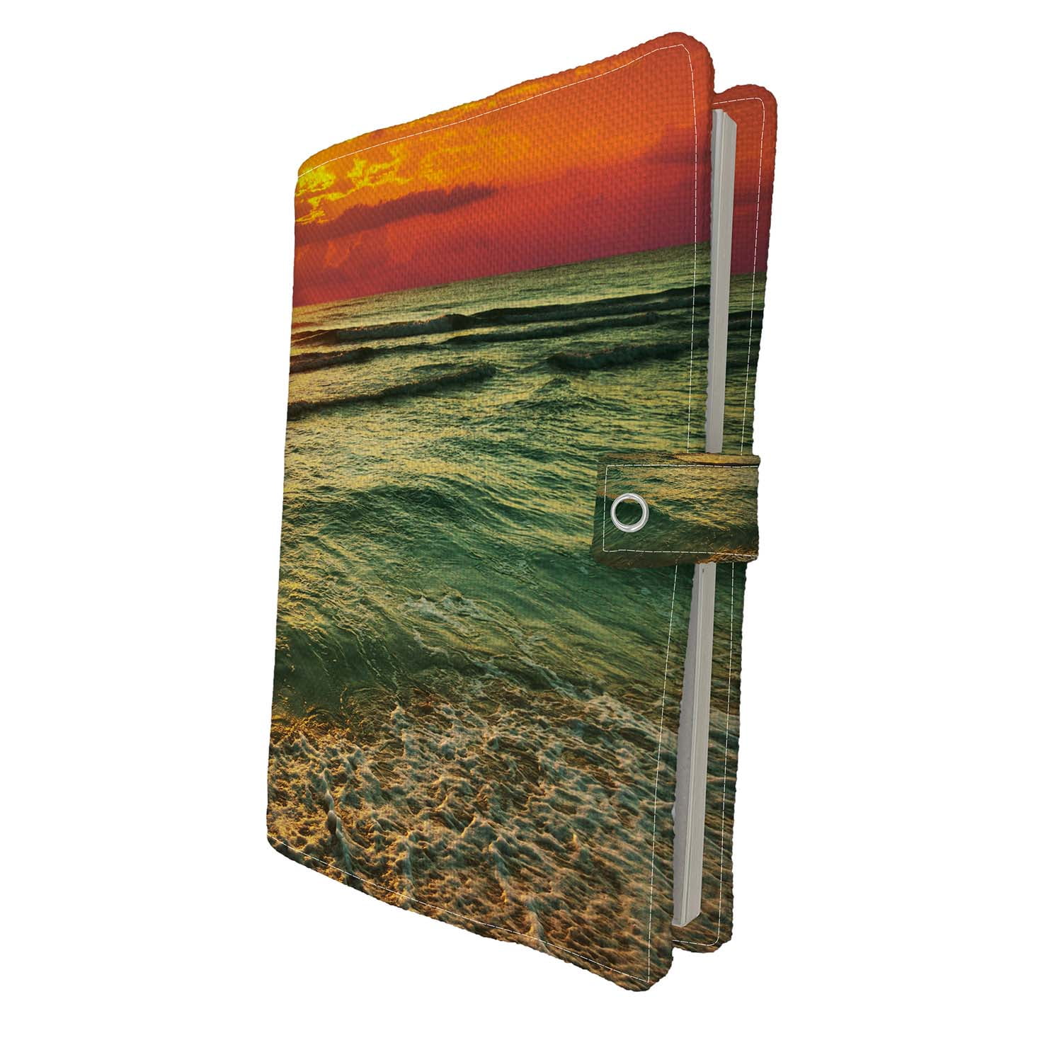 PKQWTM sea sunset Book Cover Book Protector Book Sleeve Book Pouch Book ...