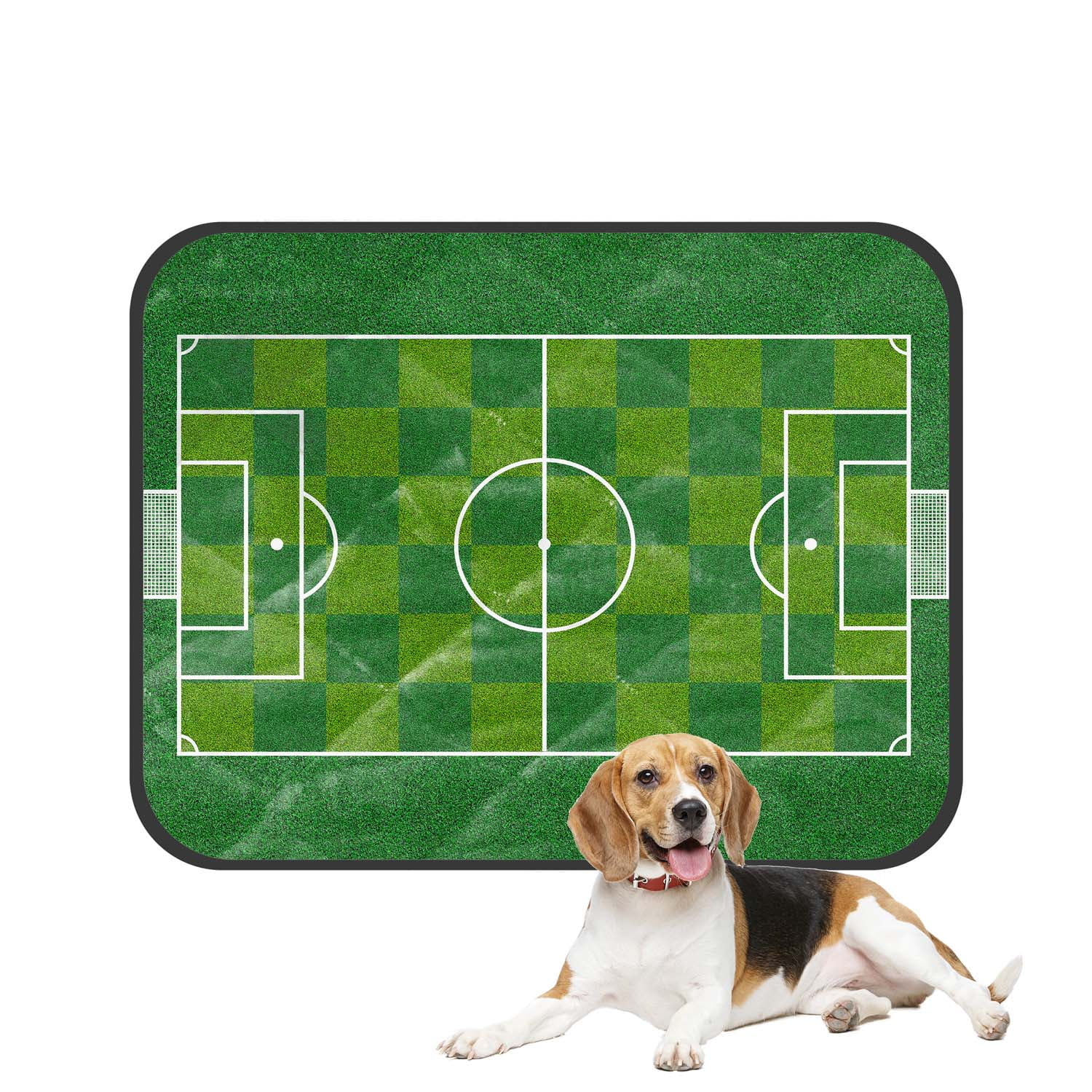 PKQWTM soccer field football Pet Dog Cat Bed Pee Pads Mat Cushion Potty ...