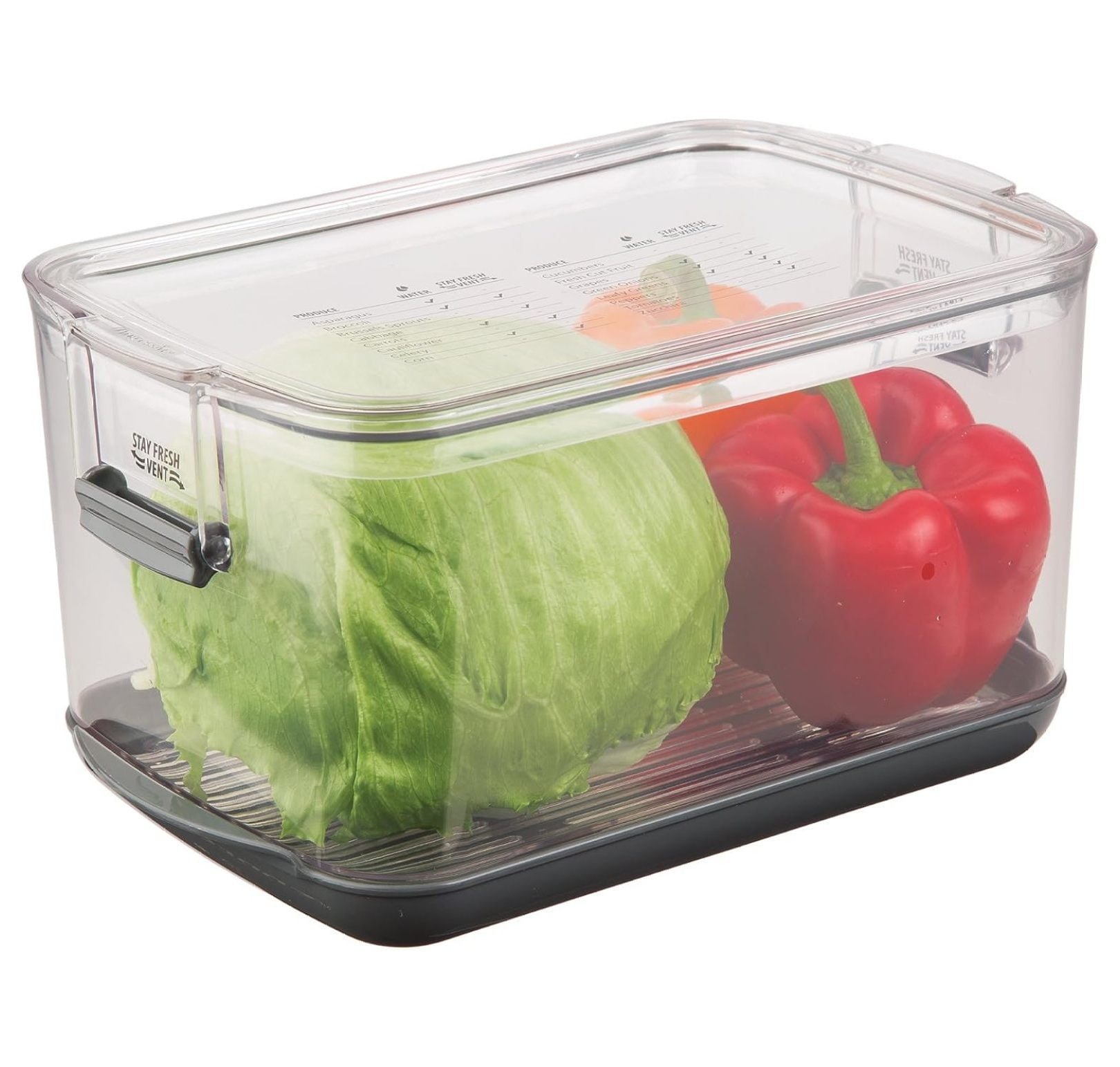 PKS900 Prepworks Produce Prokeeper, Stay-Fresh Vent System, Great for ...