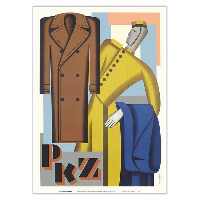 PKZ Paul Kehl of Zurich - Men's Clothing Company - Vintage Advertising ...