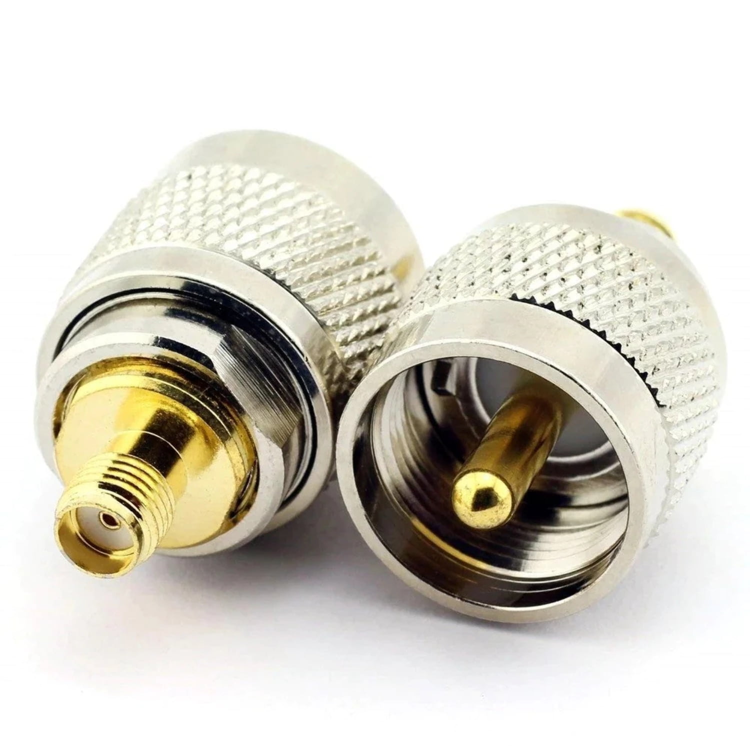 PL-259 UHF Male Plug to SMA Female Jack RF Adapter Barrel Connector ...